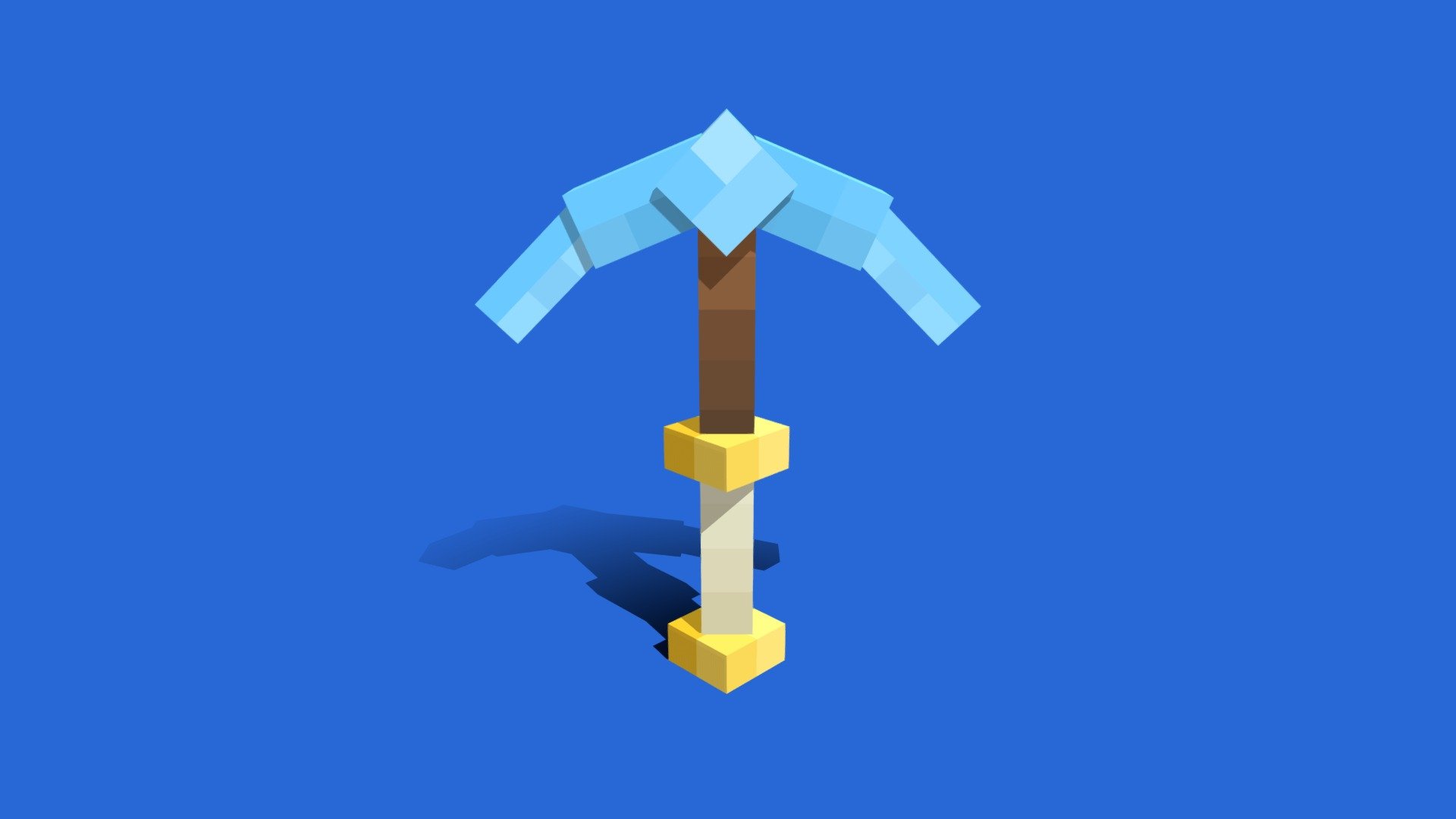 Pickaxe - 3D model by whinestane (@mfwjunior) [dd616ee] - Sketchfab