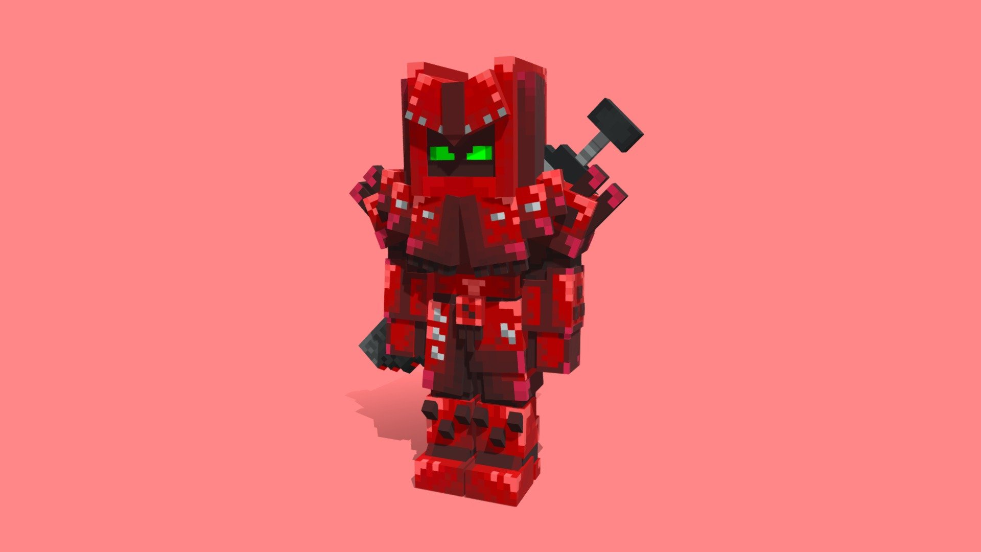 Knight - Minecraft Style - 3D model by El Coleccionista (@Coleccionista ...