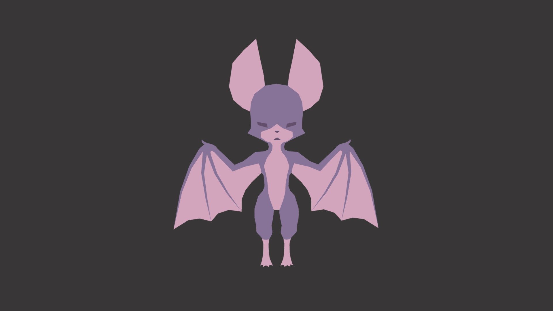 BAT - Download Free 3D model by 取名字好难啊 (@12241218) [dd631cb] - Sketchfab