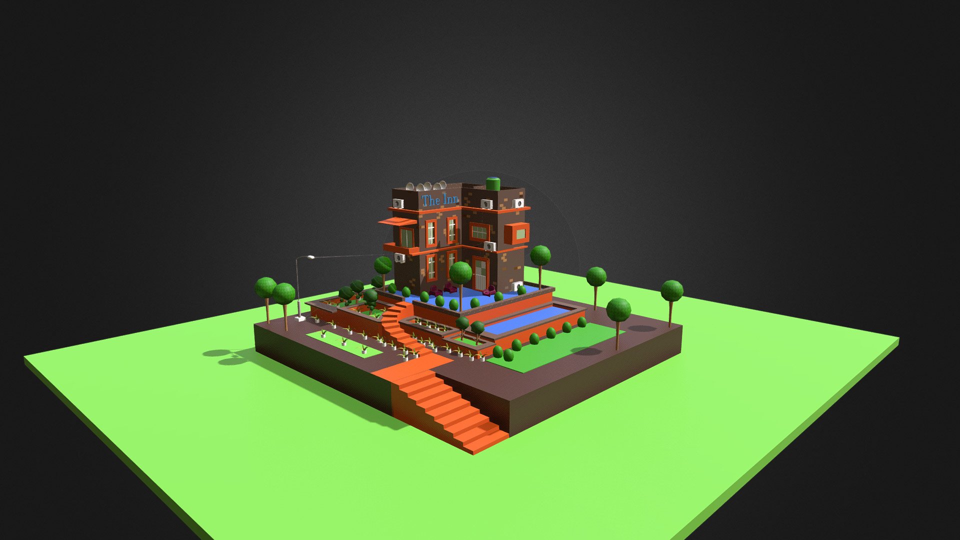 Hutmodel - 3D model by bluecato [dd63c82] - Sketchfab