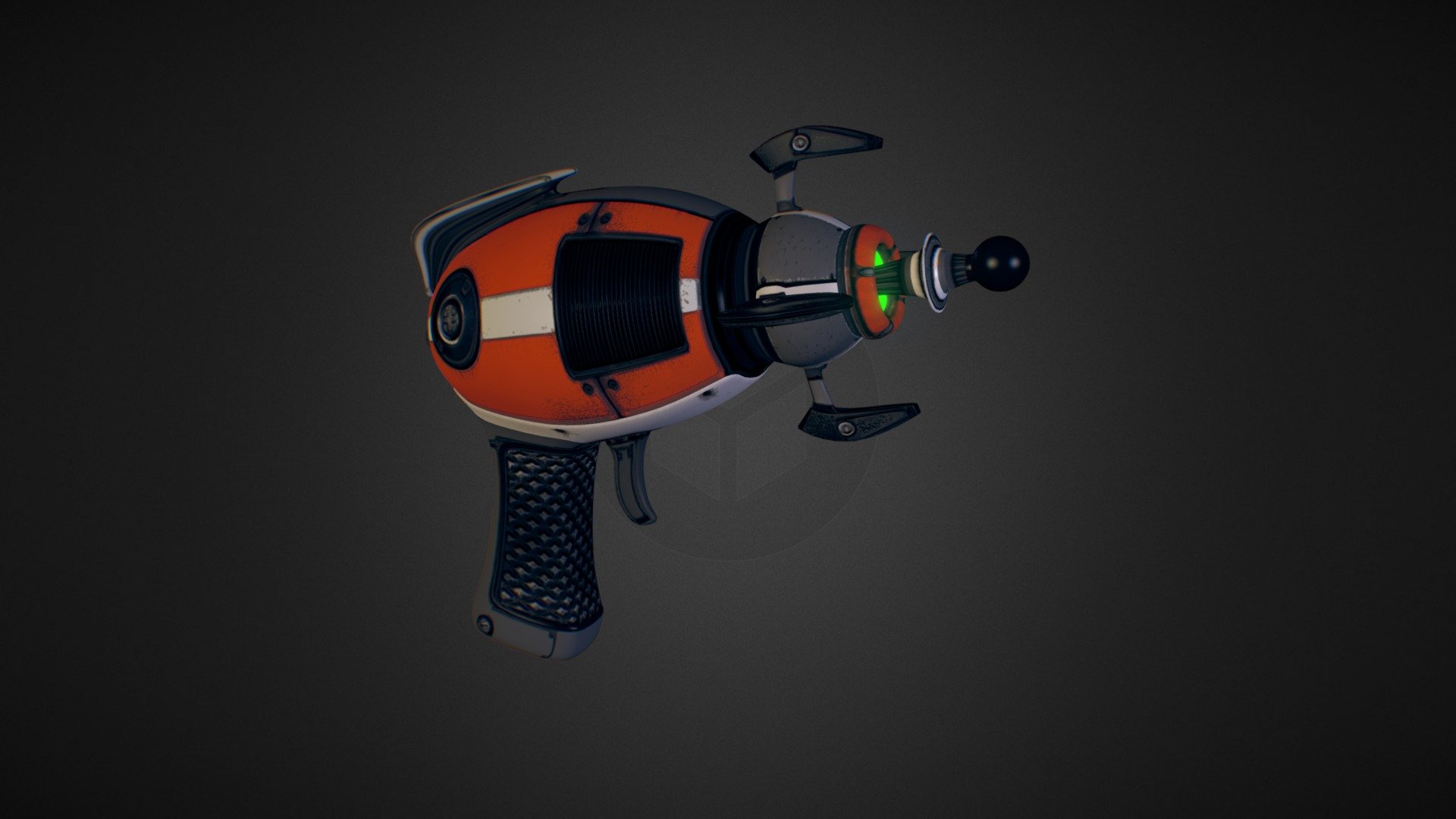 Alien Gun - 3D model by klams [dd6438d] - Sketchfab