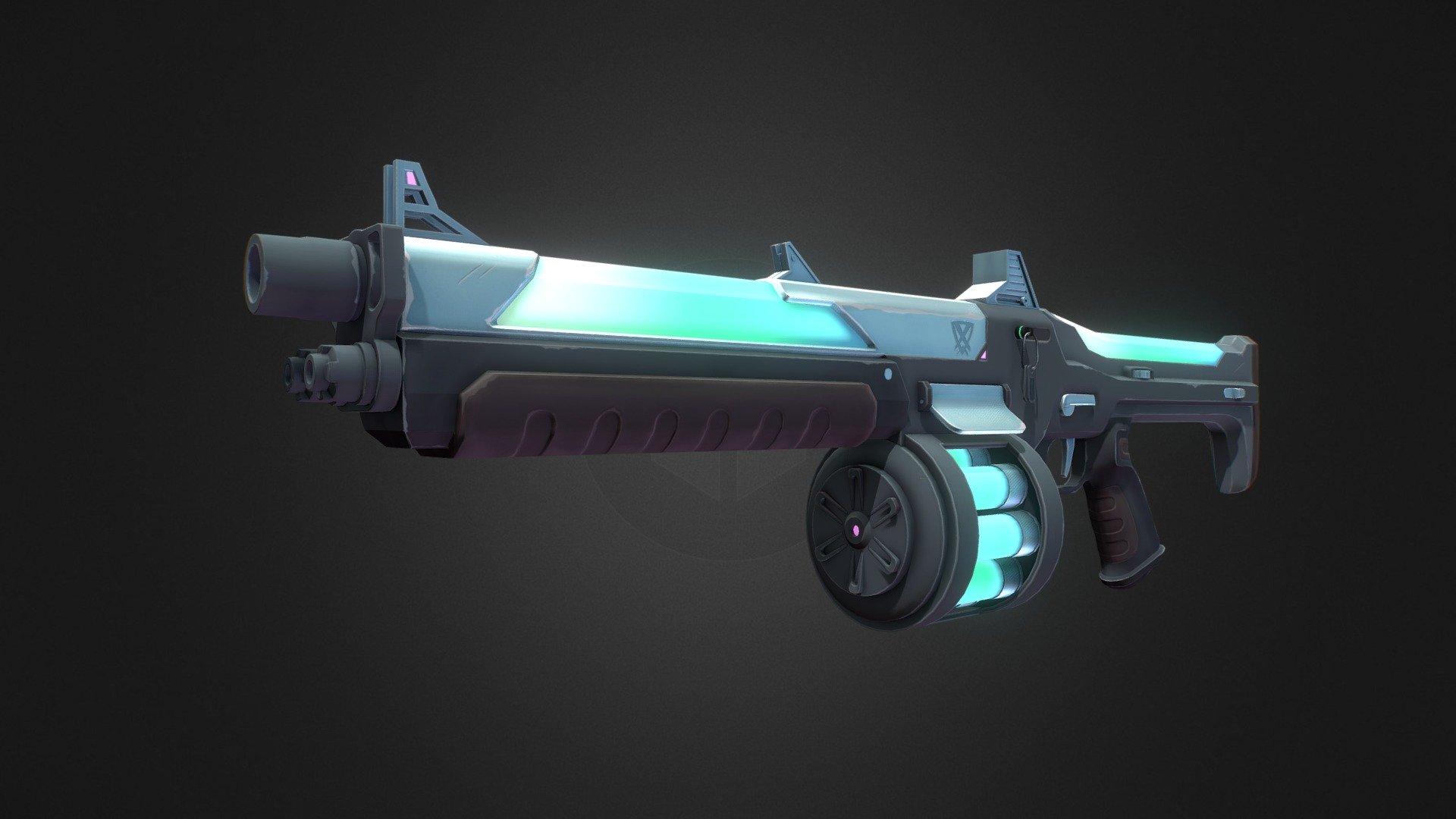 KAY/O Valorant Weapon Skin - 3D model by Seth Crandall (@platyperson ...