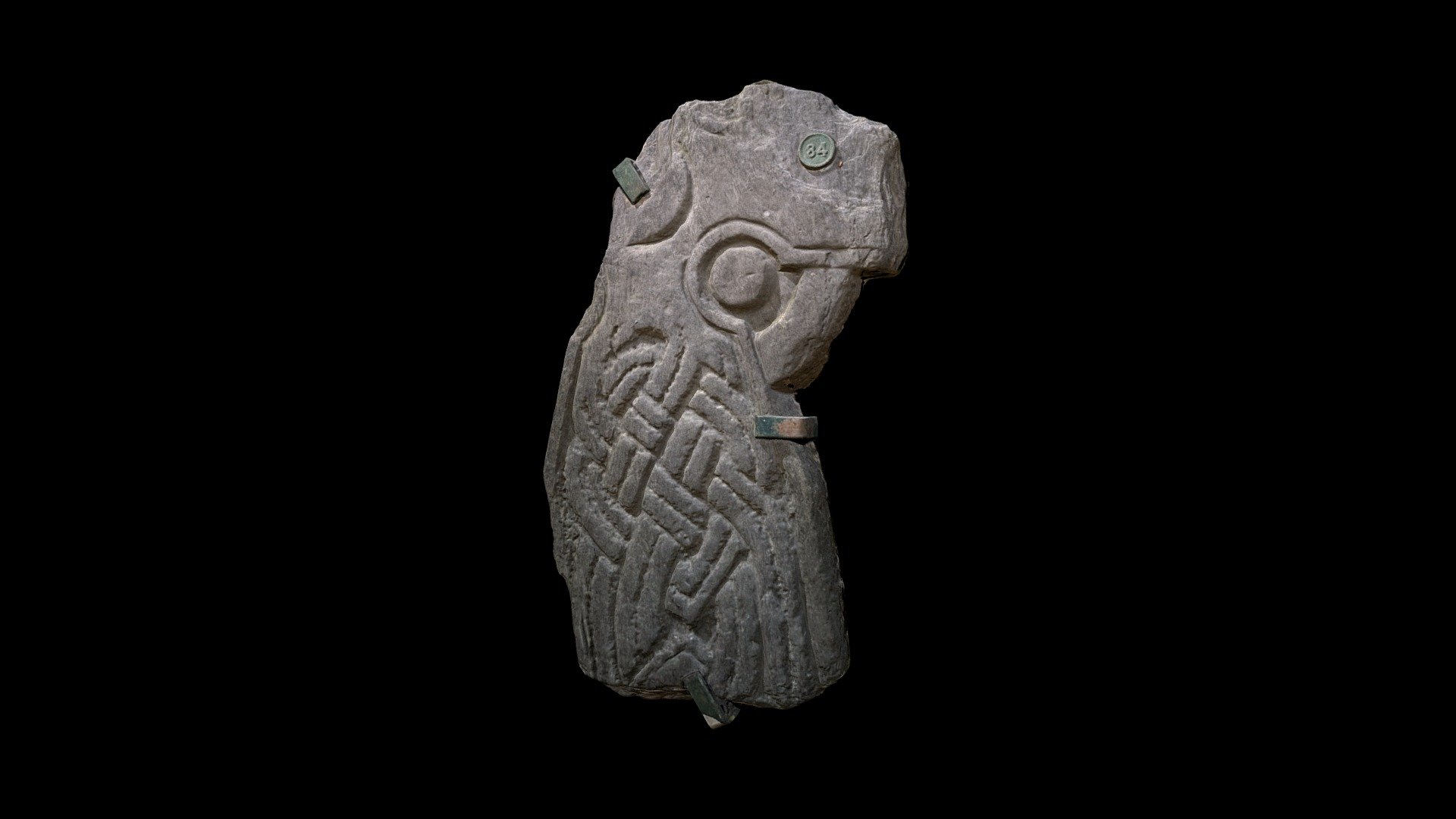 Maughold Cross Slab (Manx Cross 84) - 3D model by manxnationalheritage ...