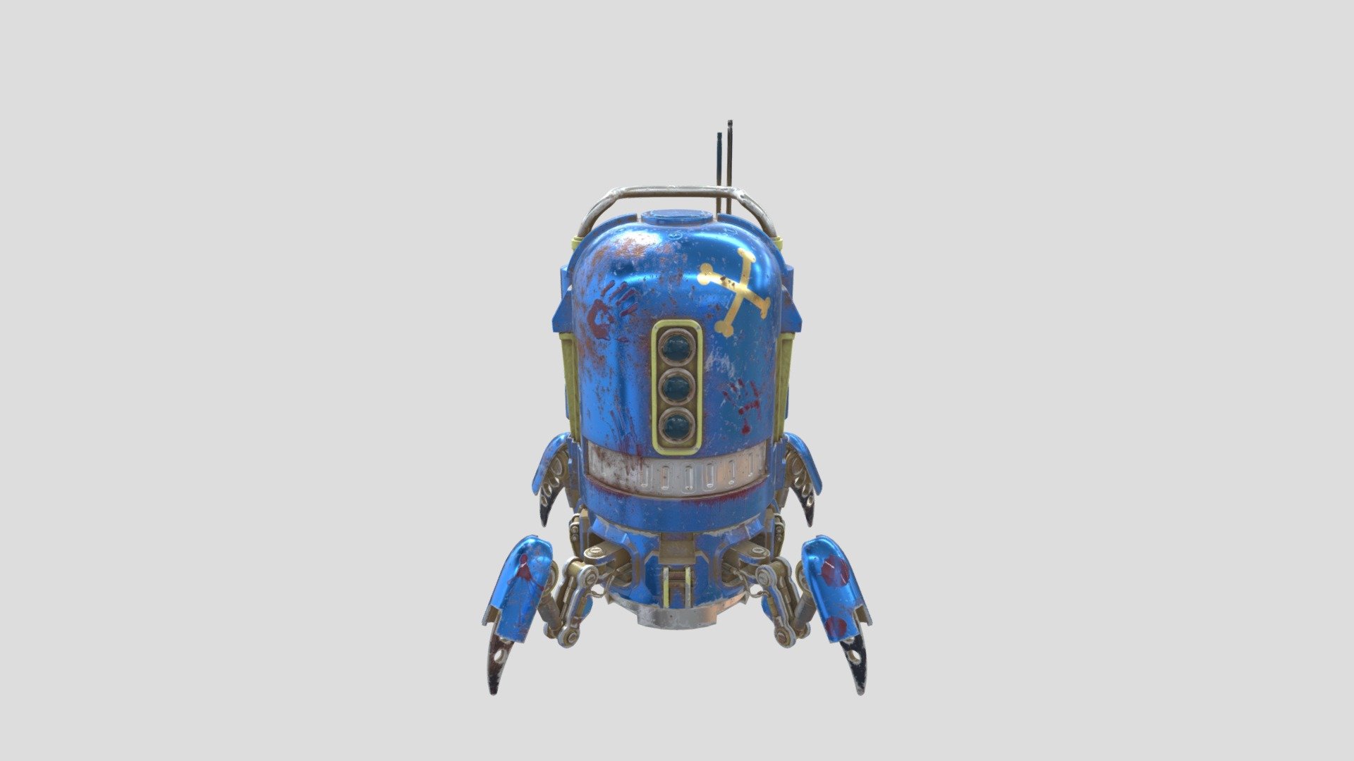 Bot 2 - 3D model by Marcel.Casarini [dd66ea2] - Sketchfab