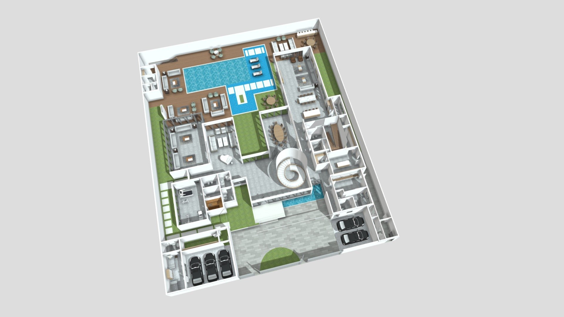 VR Tour- Ground Floor - 3D model by Long_vn1 [dd670a8] - Sketchfab