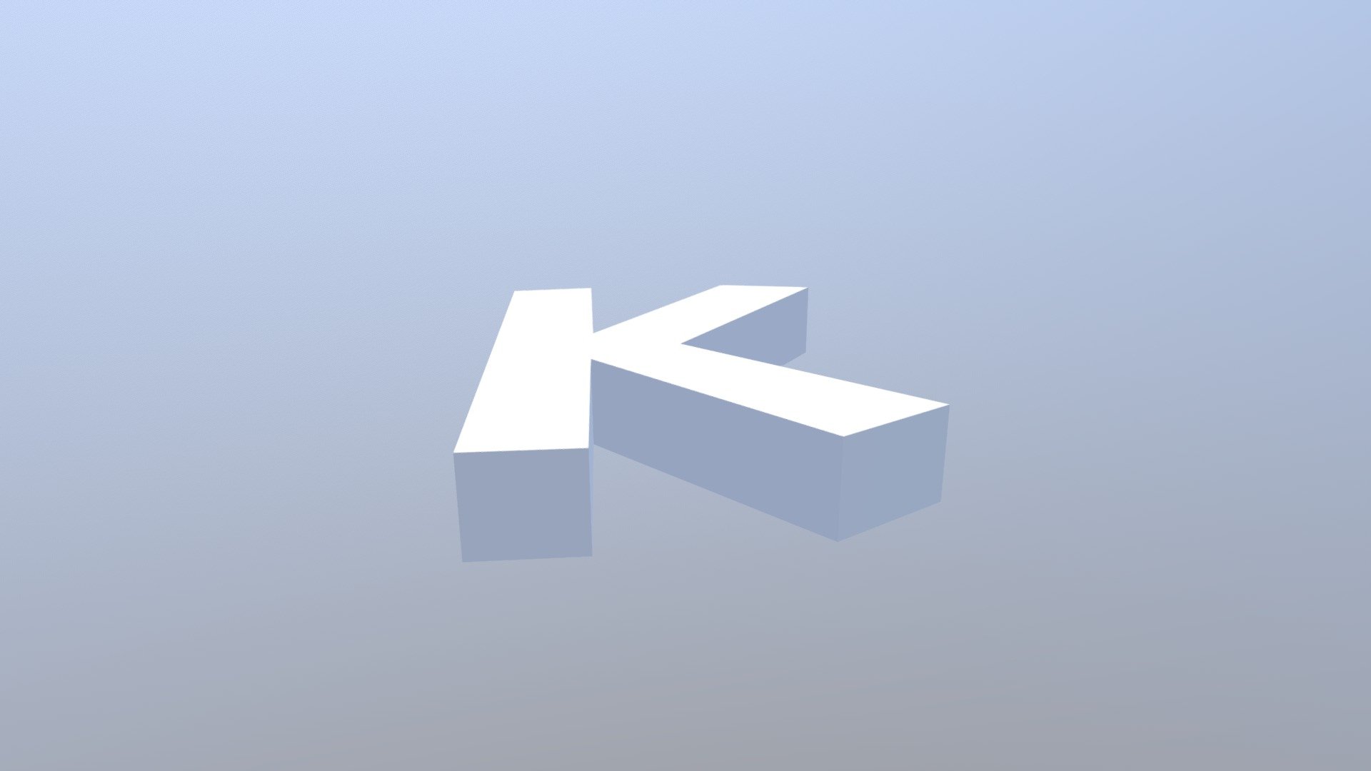 K - 3D model by karandeep.singh [dd677bf] - Sketchfab