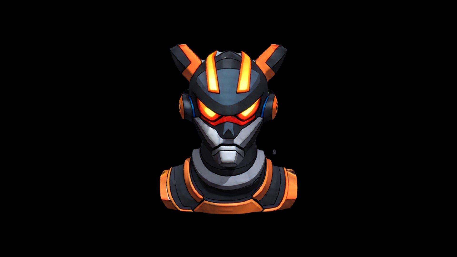 Helmet Mask Robot Cartoon 1961 - Download Free 3D model by klrxyz ...