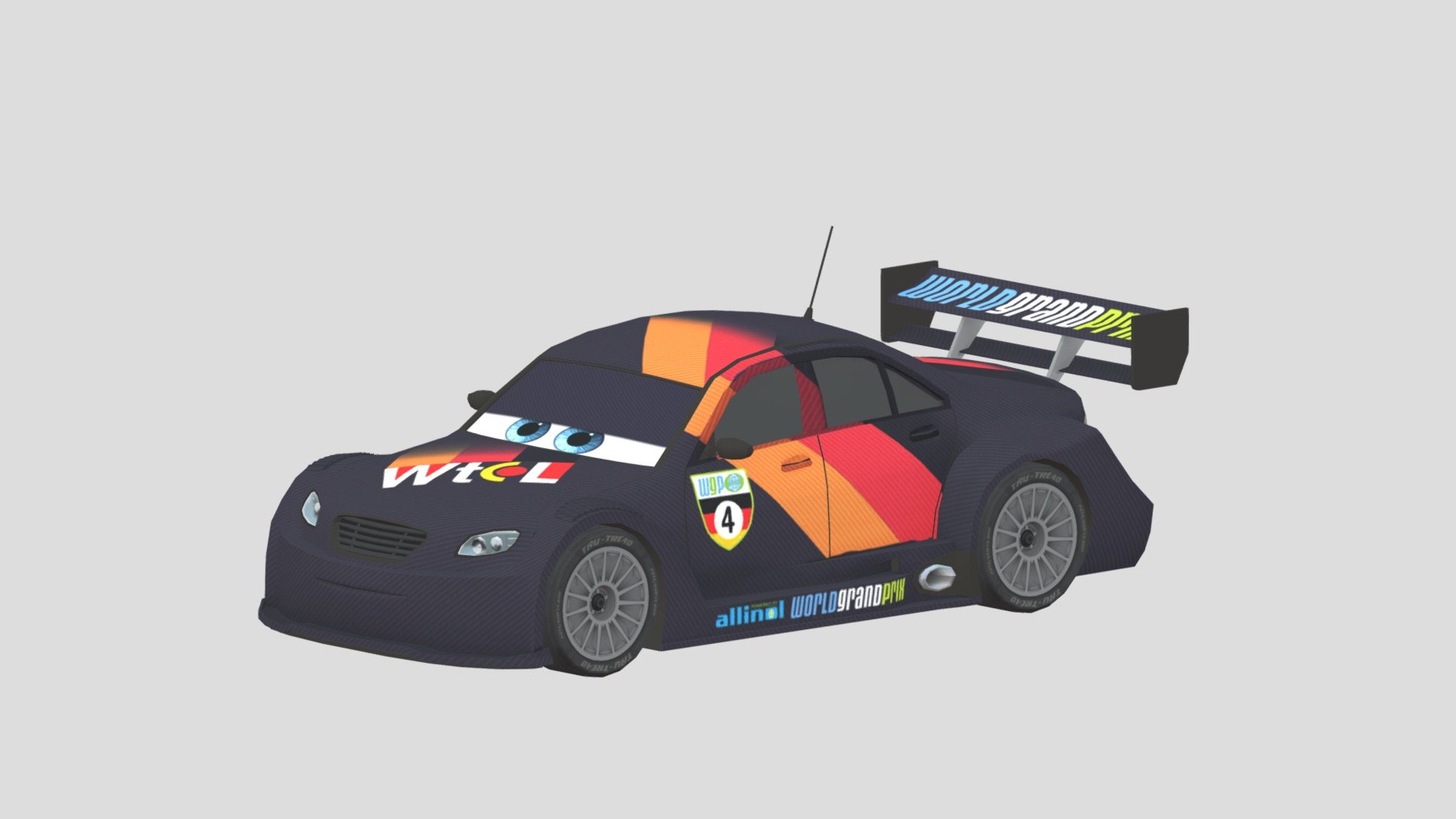 PS3 Cars 2 - Max Schnell - Download Free 3D model by SMF Features ...