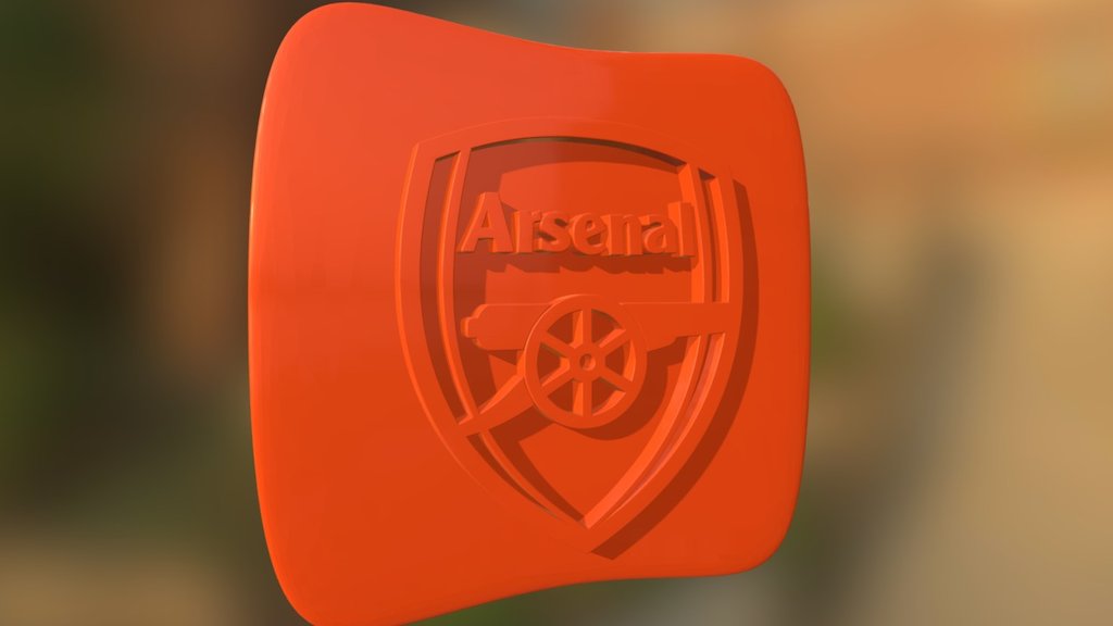 Arsenal Logo - 3D model by vincent.depussay [dd698c3] - Sketchfab