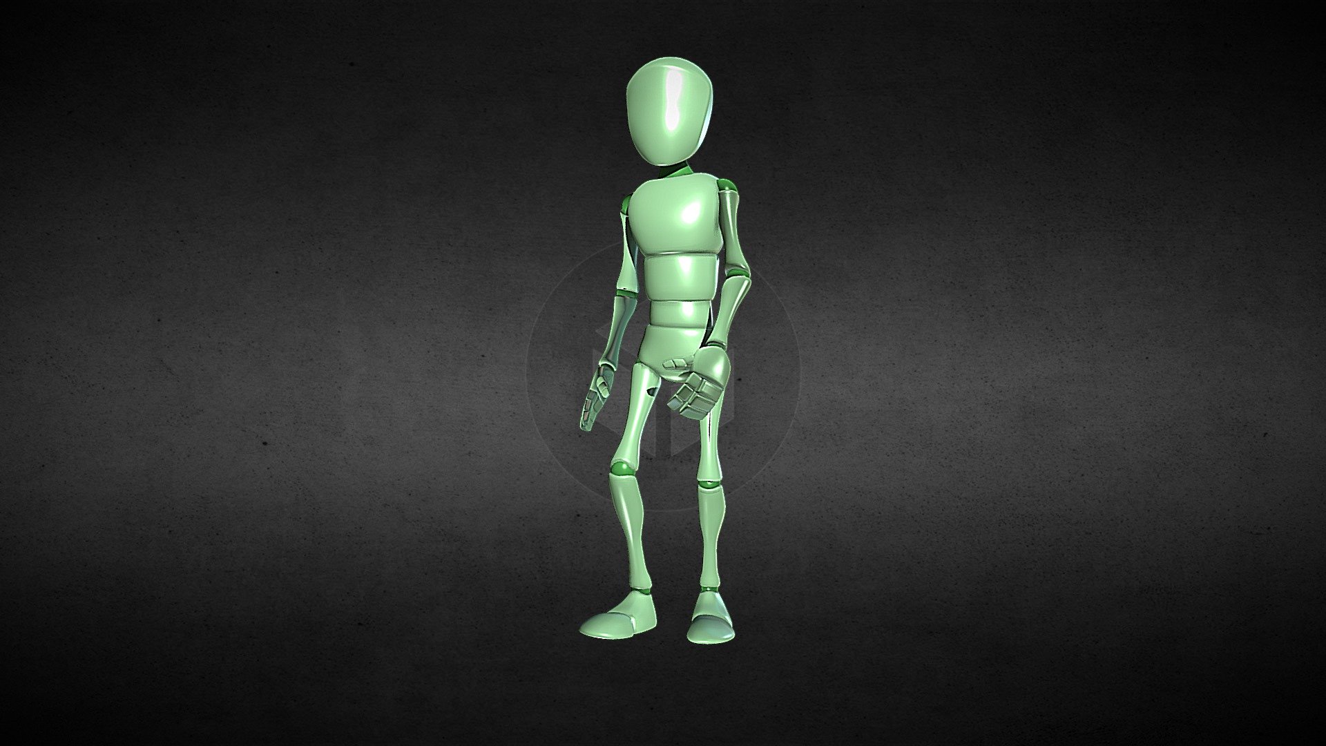 Walkcycle animation - 3D model by 3DMekki [dd6c283] - Sketchfab