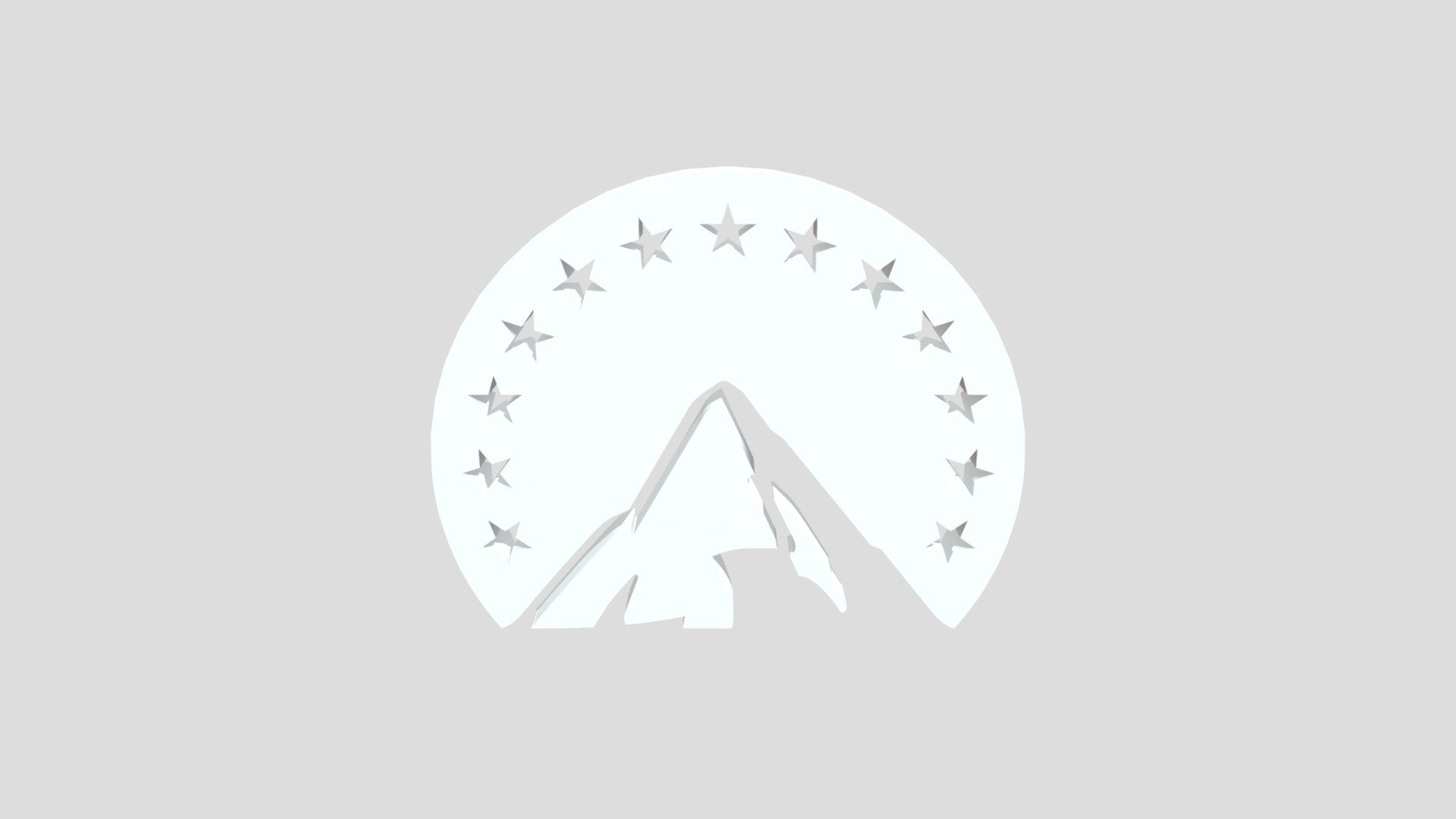Paramount+ Mountain - Download Free 3D model by Not_Lacika ...
