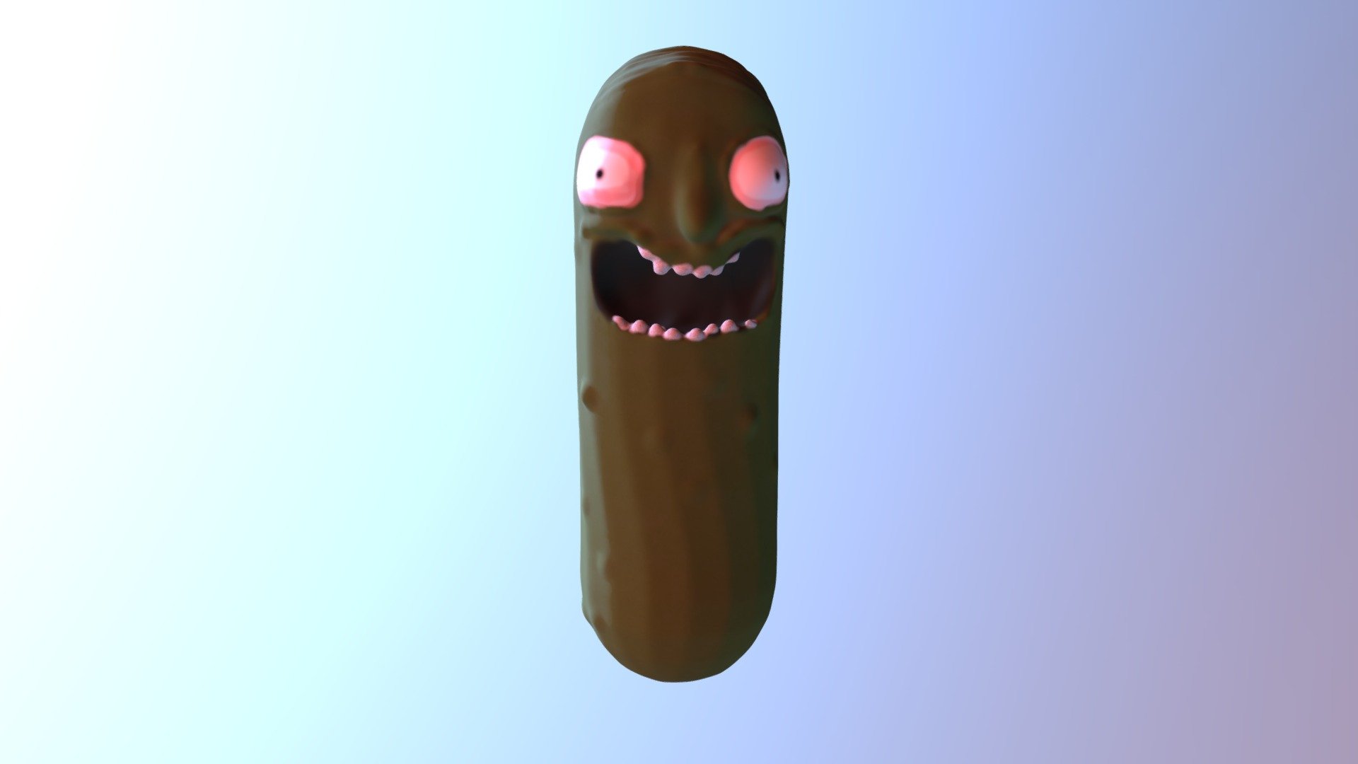 Pickle Rick - 3D model by jaboyes [dd6e625] - Sketchfab