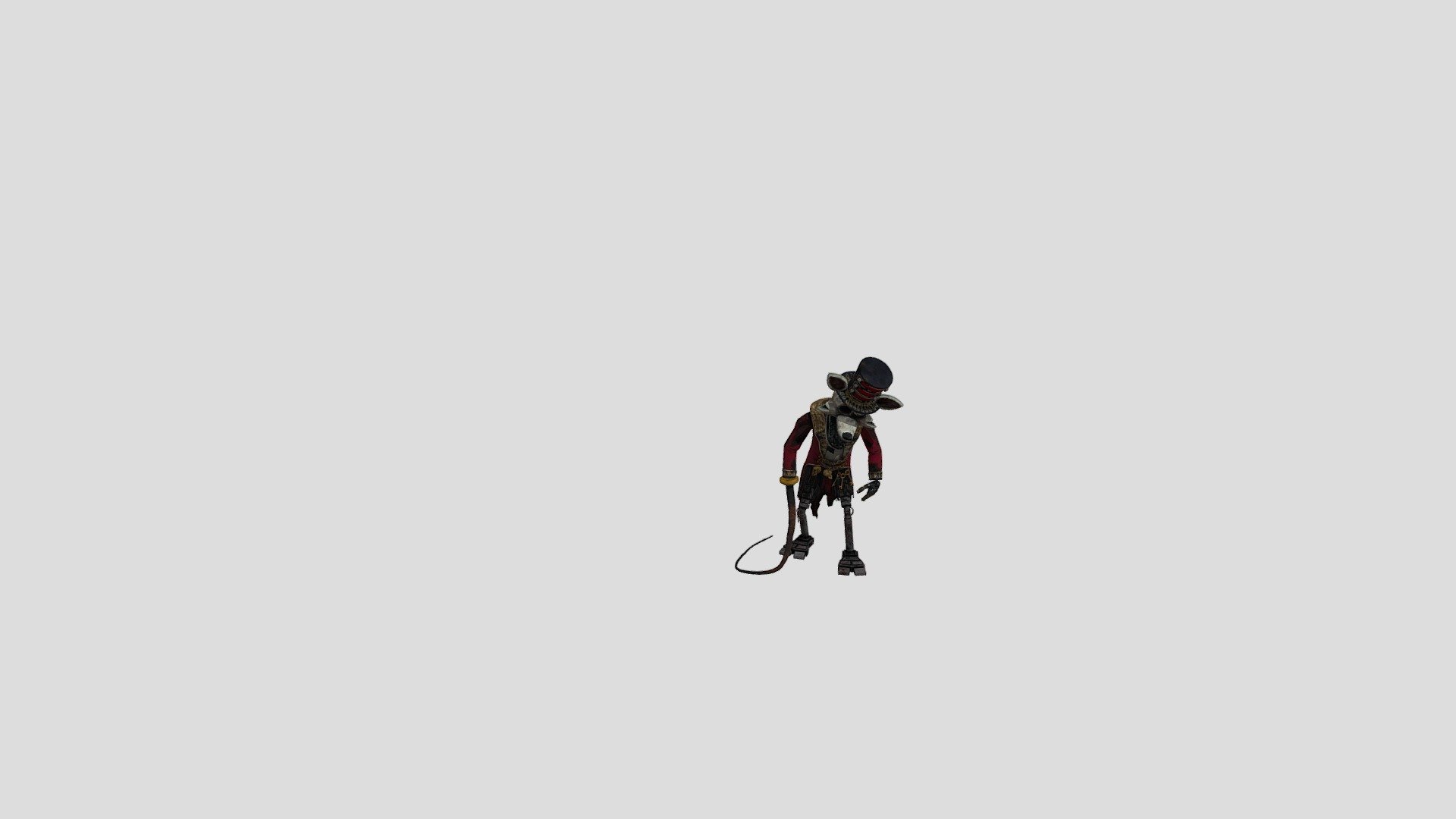 Ringmaster Foxy - 3D model by Fazbear Entertainment (@shane.bevins ...