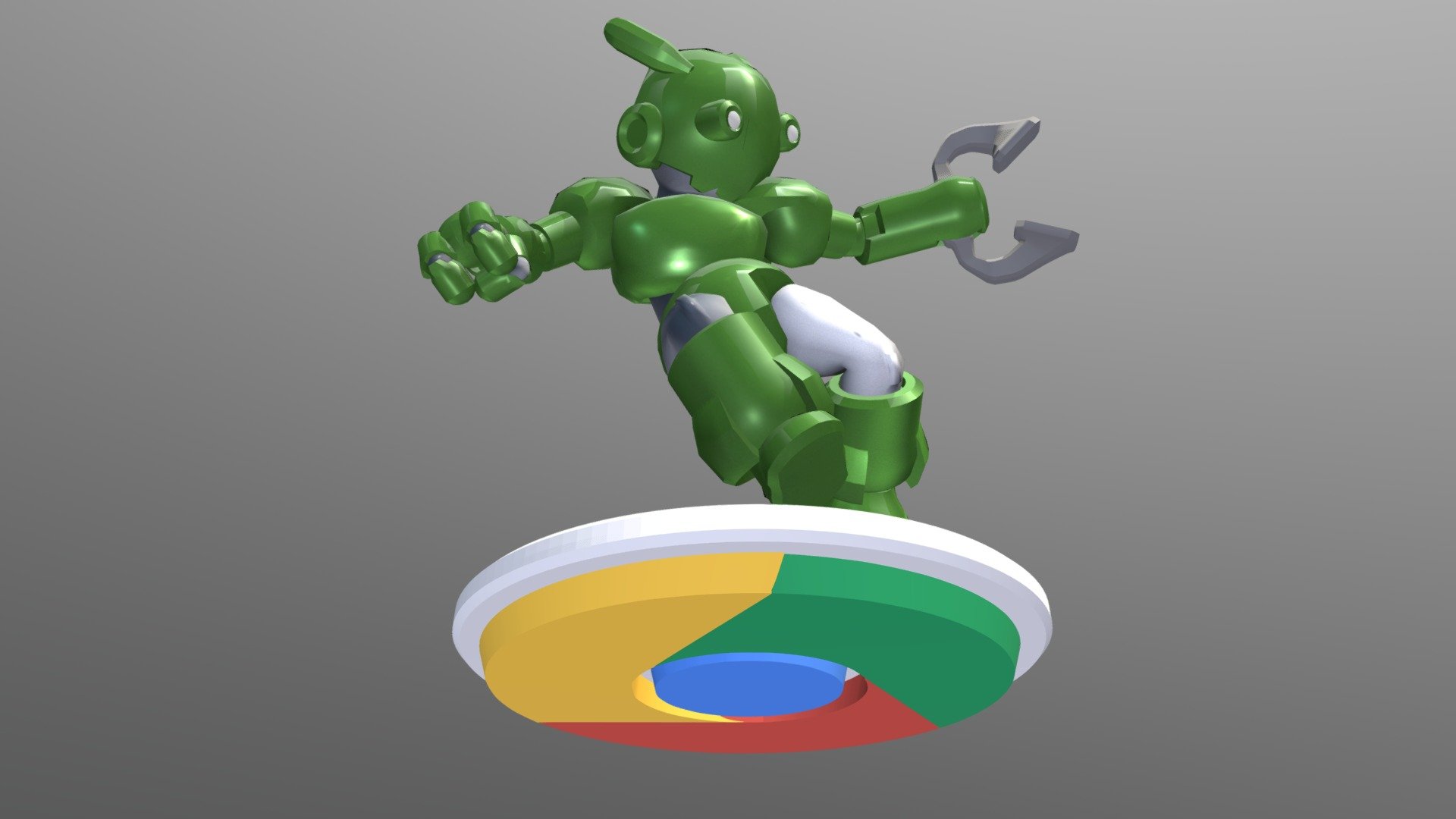 Android Robot - 3D model by Spex130 [dd6fed7] - Sketchfab