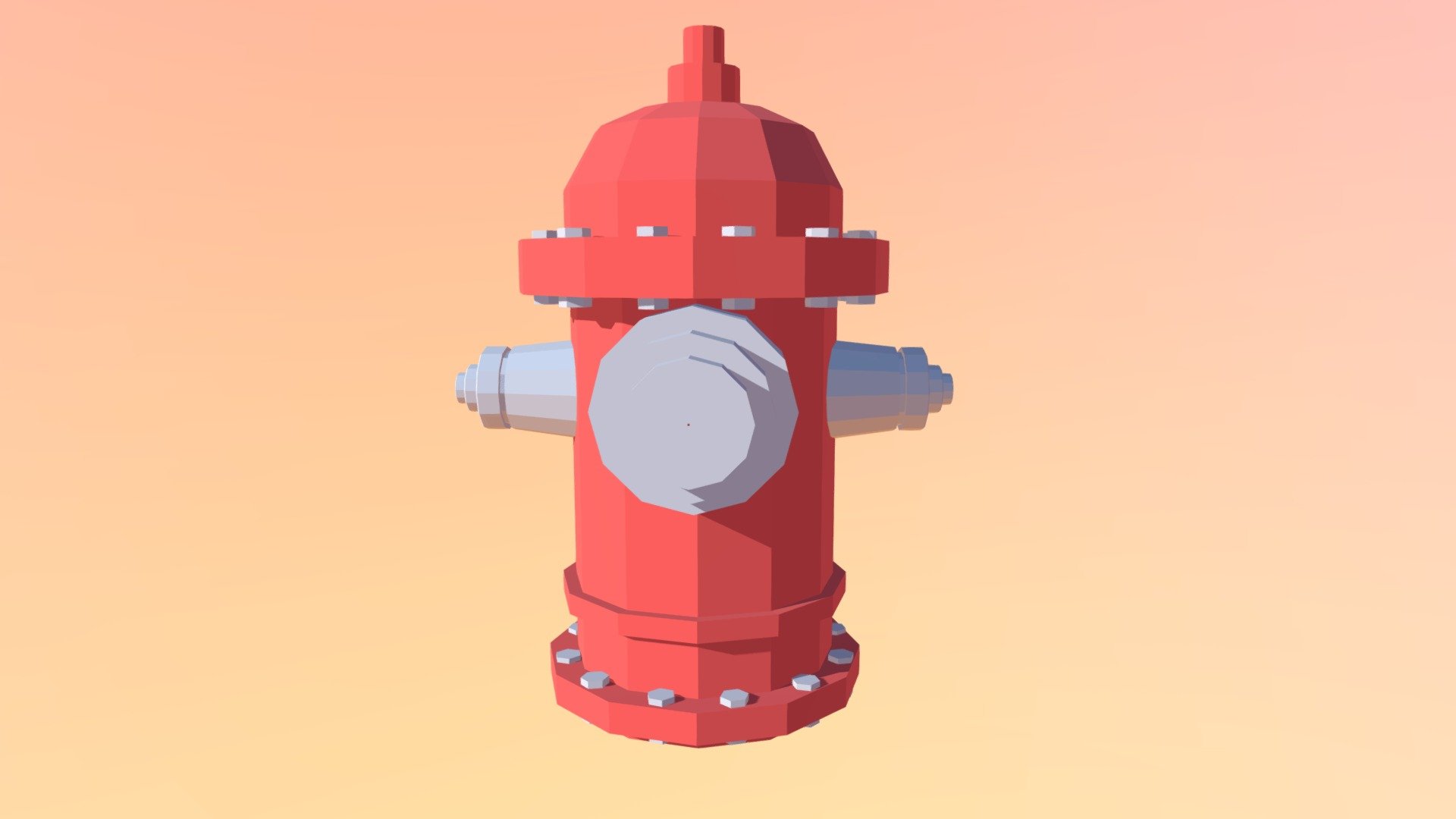 Low Poly Fire Hydrant - Download Free 3D model by annhatsady [dd7012c ...