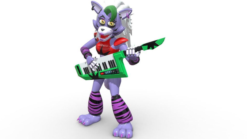 Roxanne Wolf - A 3D model collection by m18412213 - Sketchfab