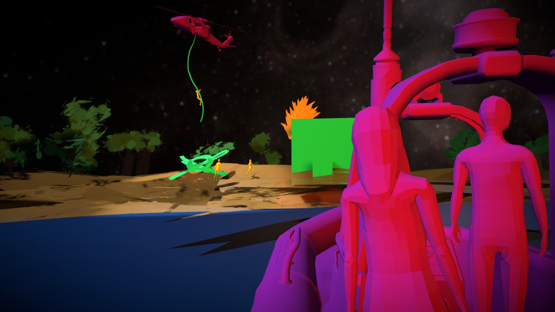 Digicat Model - Ocean Rescue - For CardboardVR - 3D model by digi ...