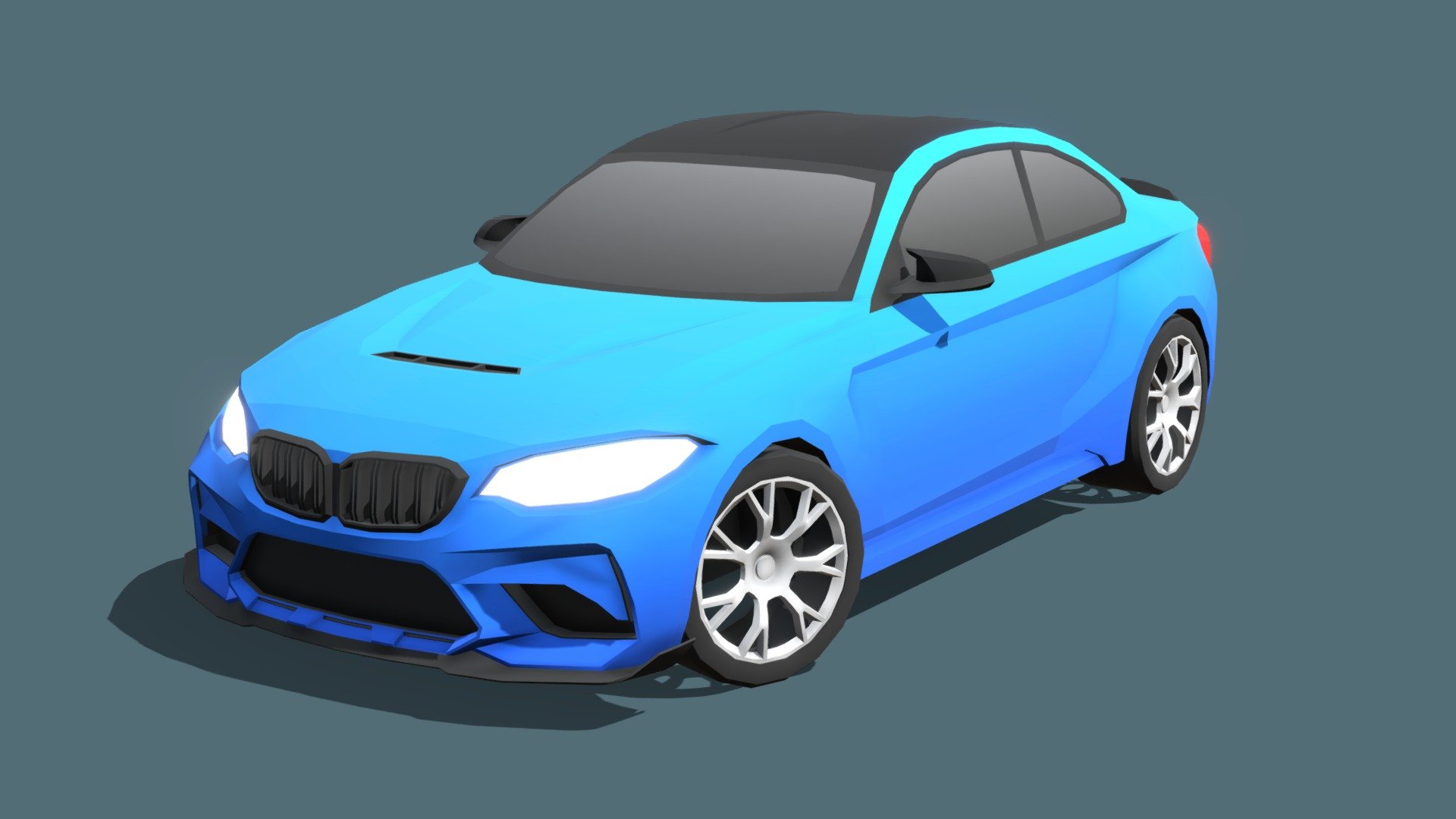 BMW M2 CS 2020 Low-poly - Buy Royalty Free 3D model by Eihab_3D (@ehabjundi5) [dd74831 ...