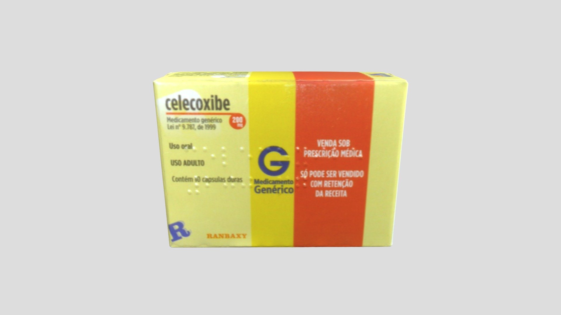 RAMBAXY - (J) Celecoxibe 10 cp - 3D model by 42LabsCS [dd75000] - Sketchfab
