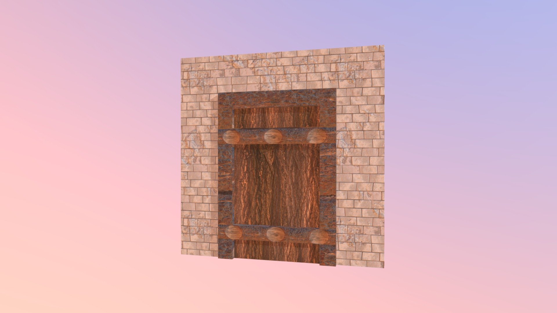 Door Wall - 3D model by JamesCookScowen [dd787a2] - Sketchfab