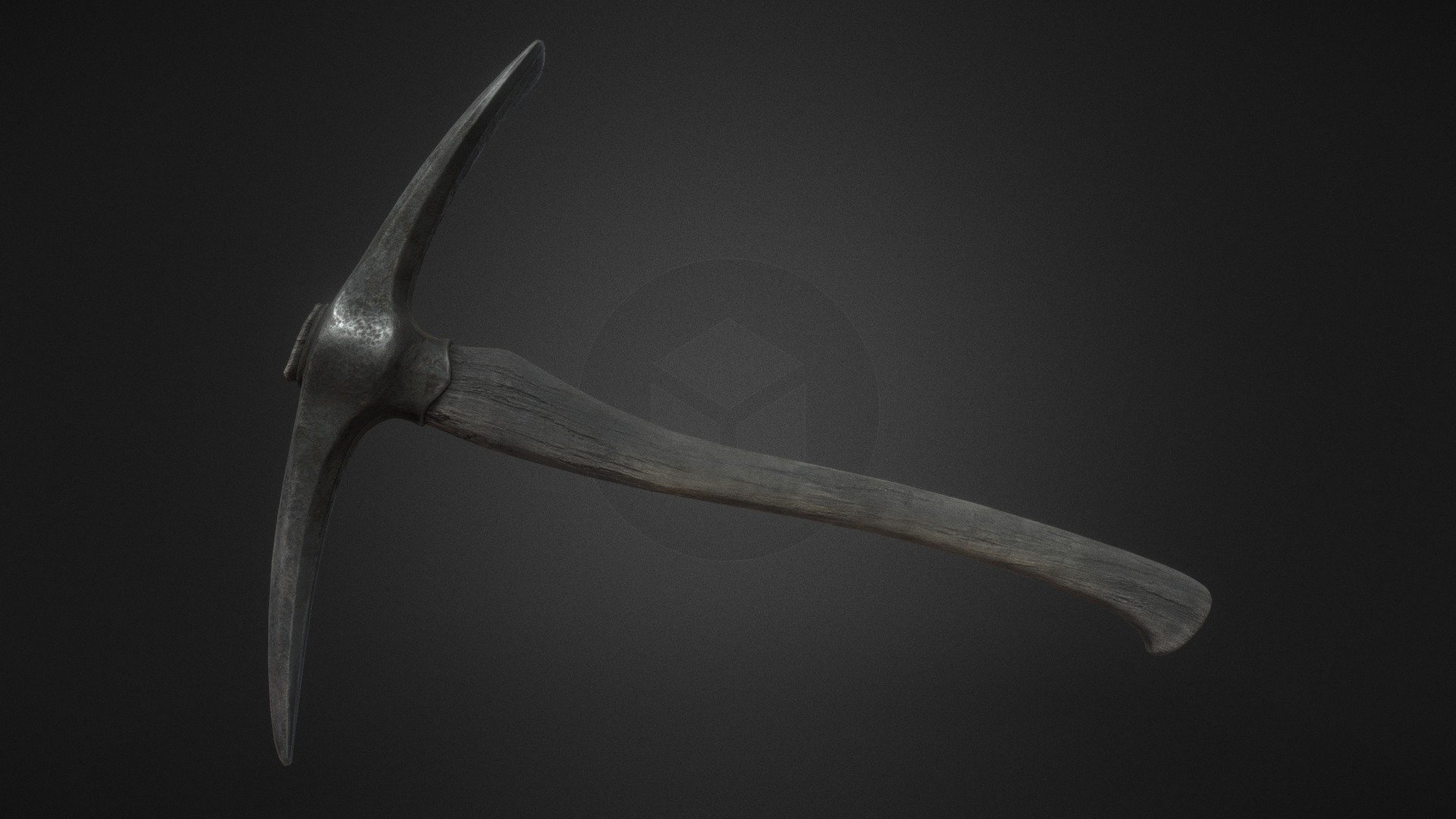 Rusty pickaxe - 3D model by Simplix [dd78842] - Sketchfab