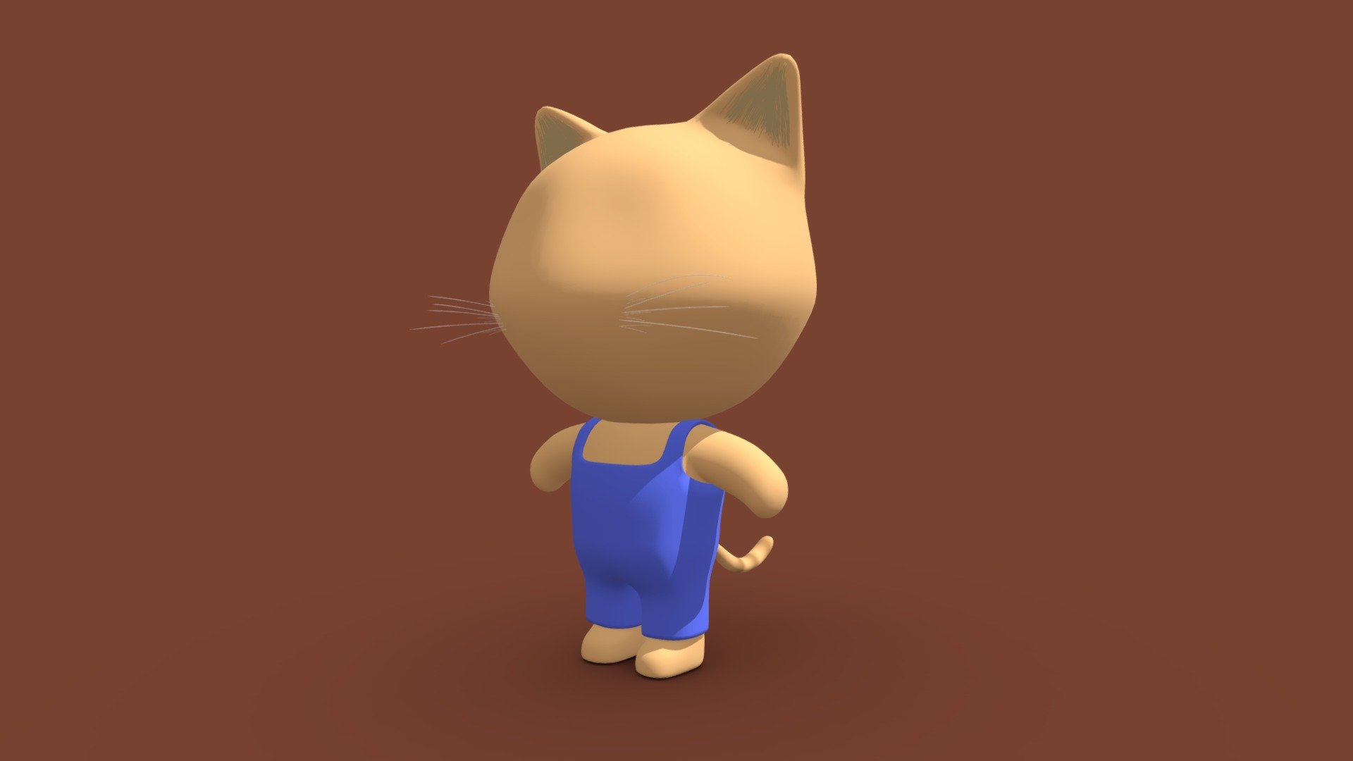 Thomas The Farm Cat - 3D model by Maggatron (@MaggaModels) [dd7a5f9 ...