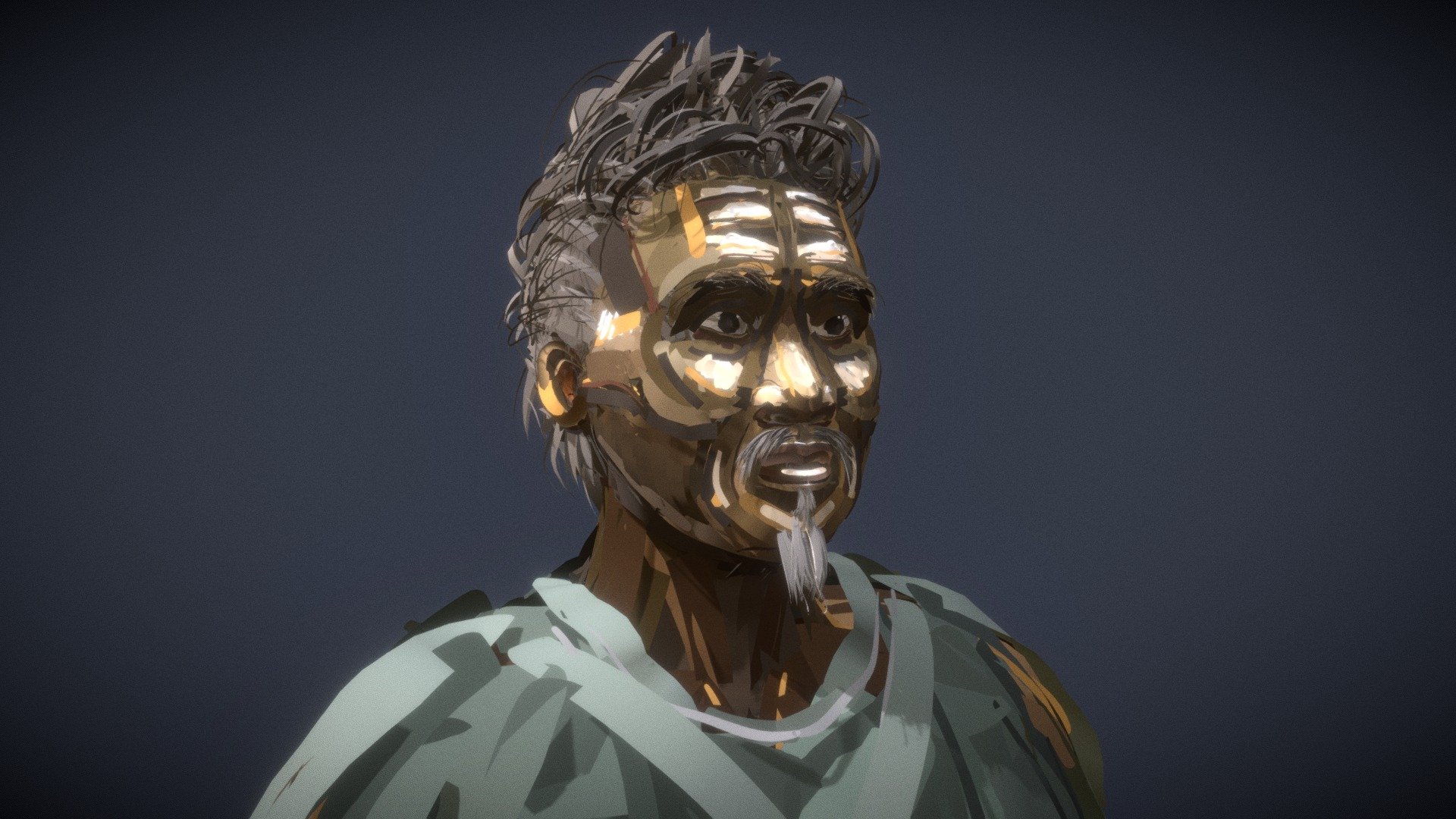 Kusunda - head-study - 3D model by moemayerhofer [dd7a8e9] - Sketchfab