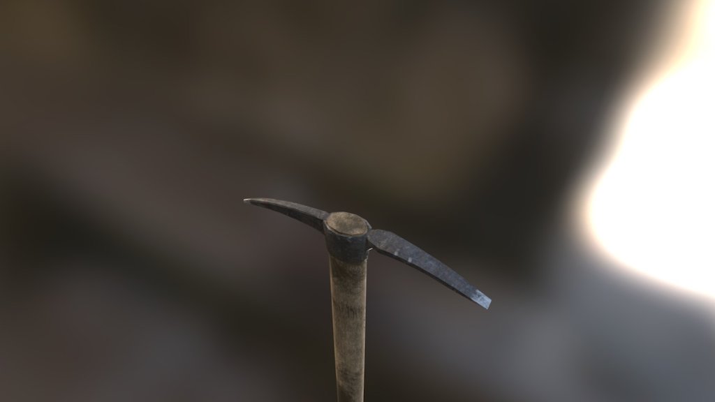 Pickaxe - 3D model by Brundle [dd7c53c] - Sketchfab