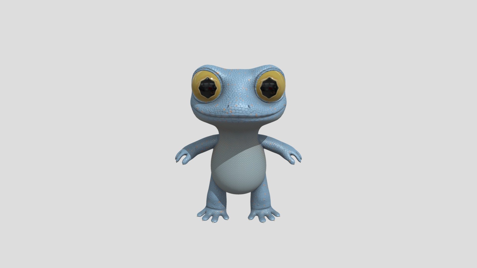 Gecko - 3D model by Dong (@waffle4843) [dd7d4a1] - Sketchfab