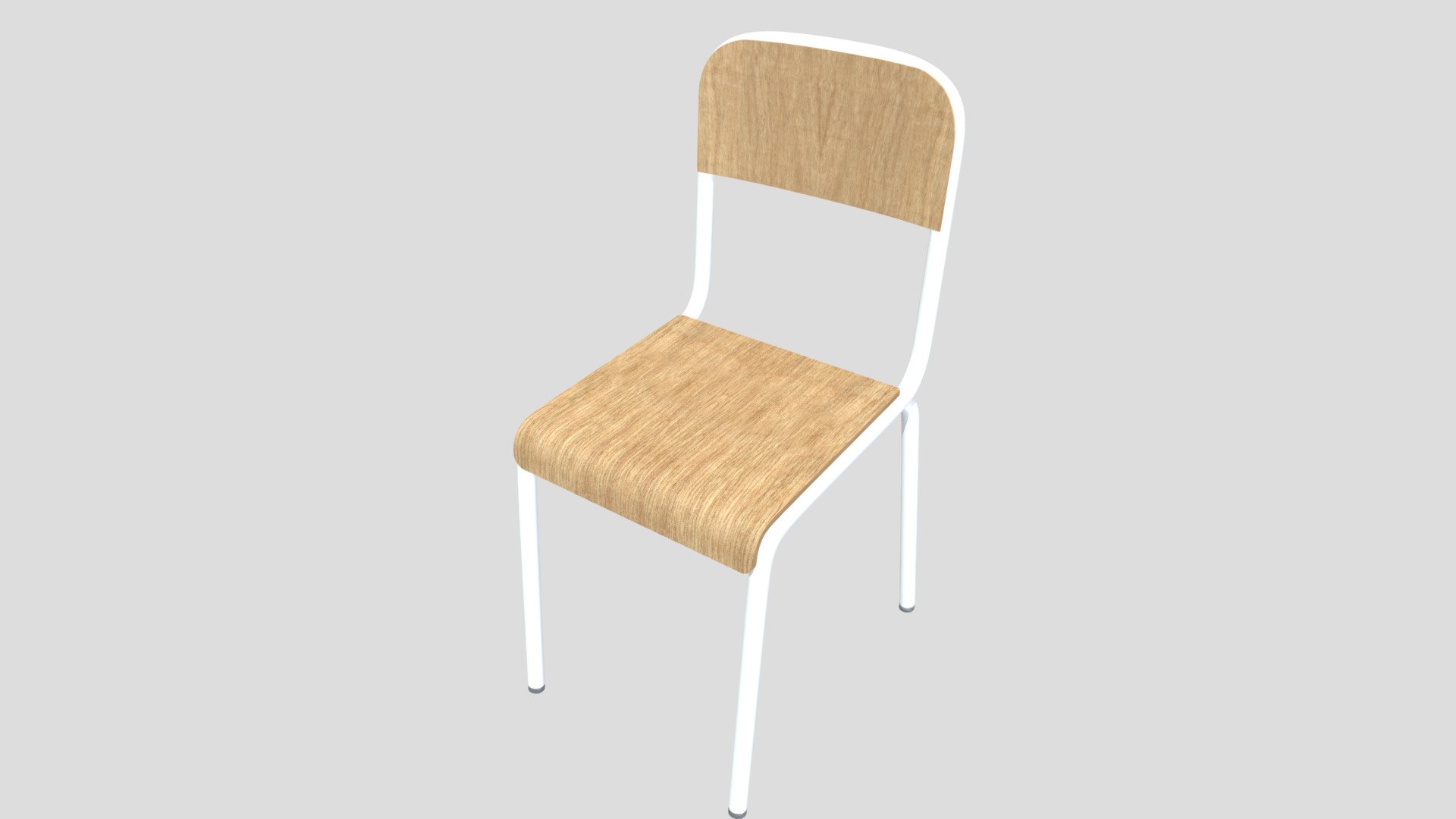 School chair - Download Free 3D model by g33 [dd7e295] - Sketchfab
