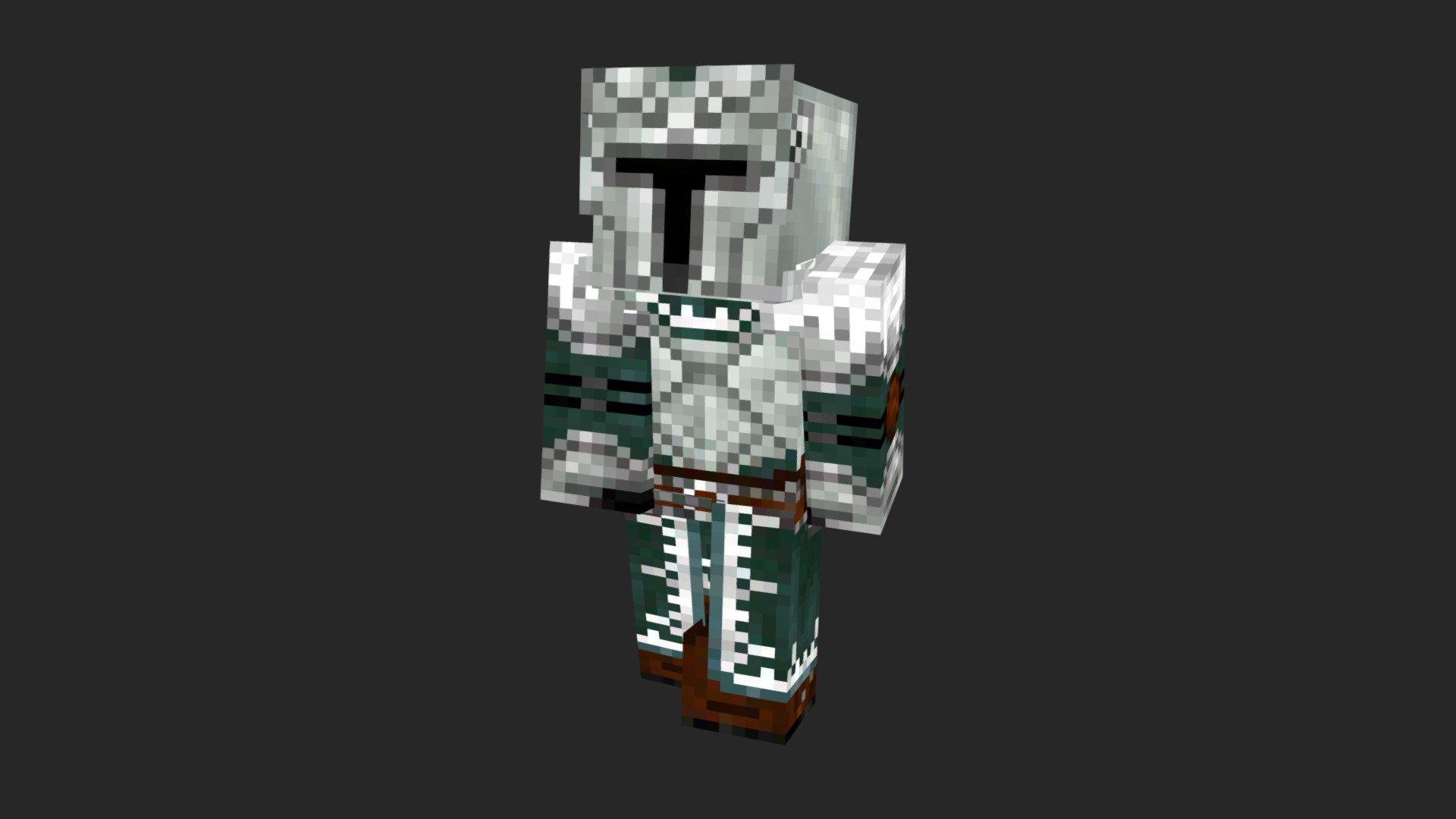 Dark Souls Faraam Knight - Armor Minecraft - 3D model by Lyv Moon ...
