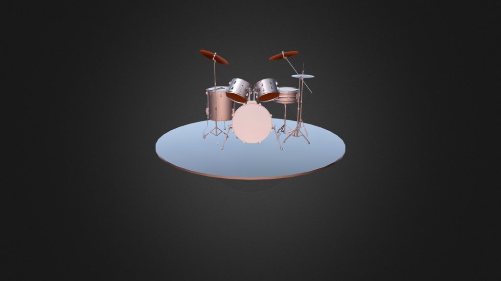 Drum Kit - 3D model by hugoeedge [dd81560] - Sketchfab