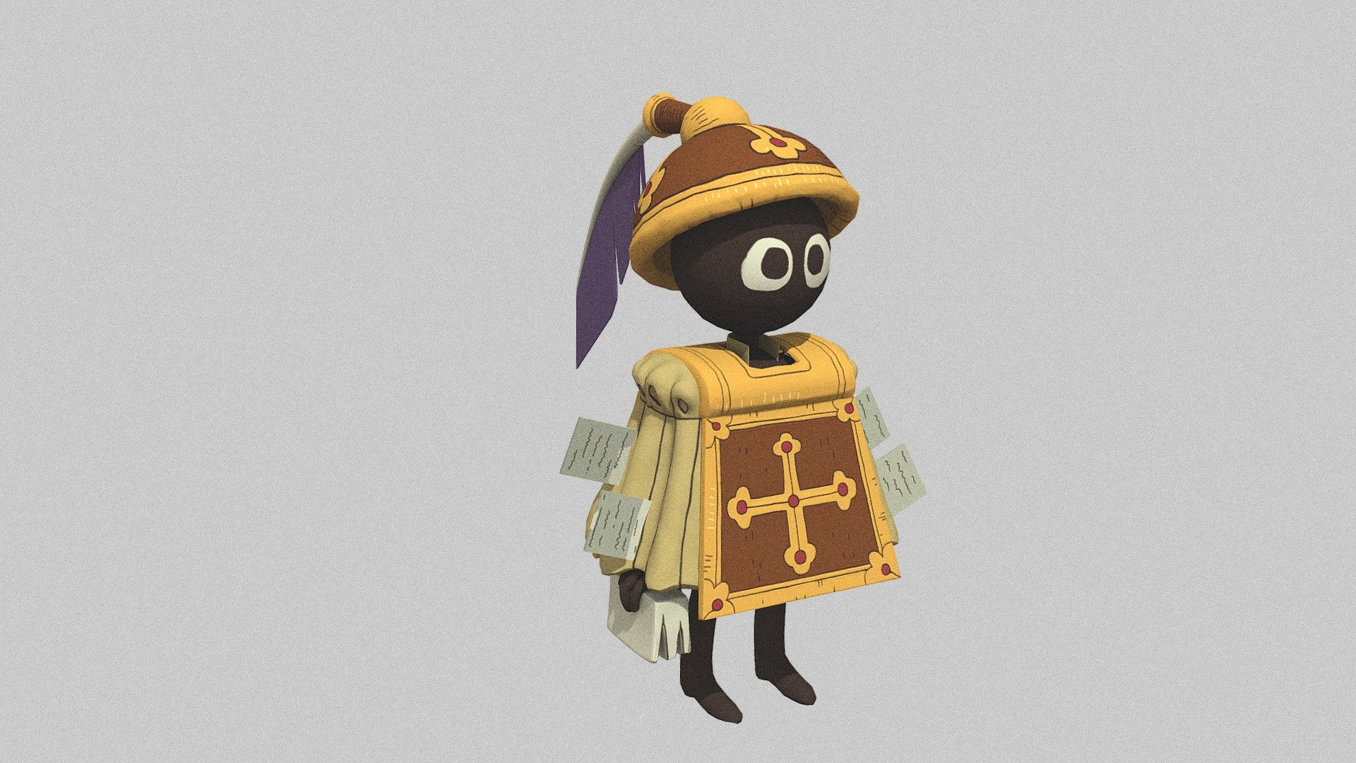 royal postman - Download Free 3D model by FioreDiMatteo [dd81f39 ...