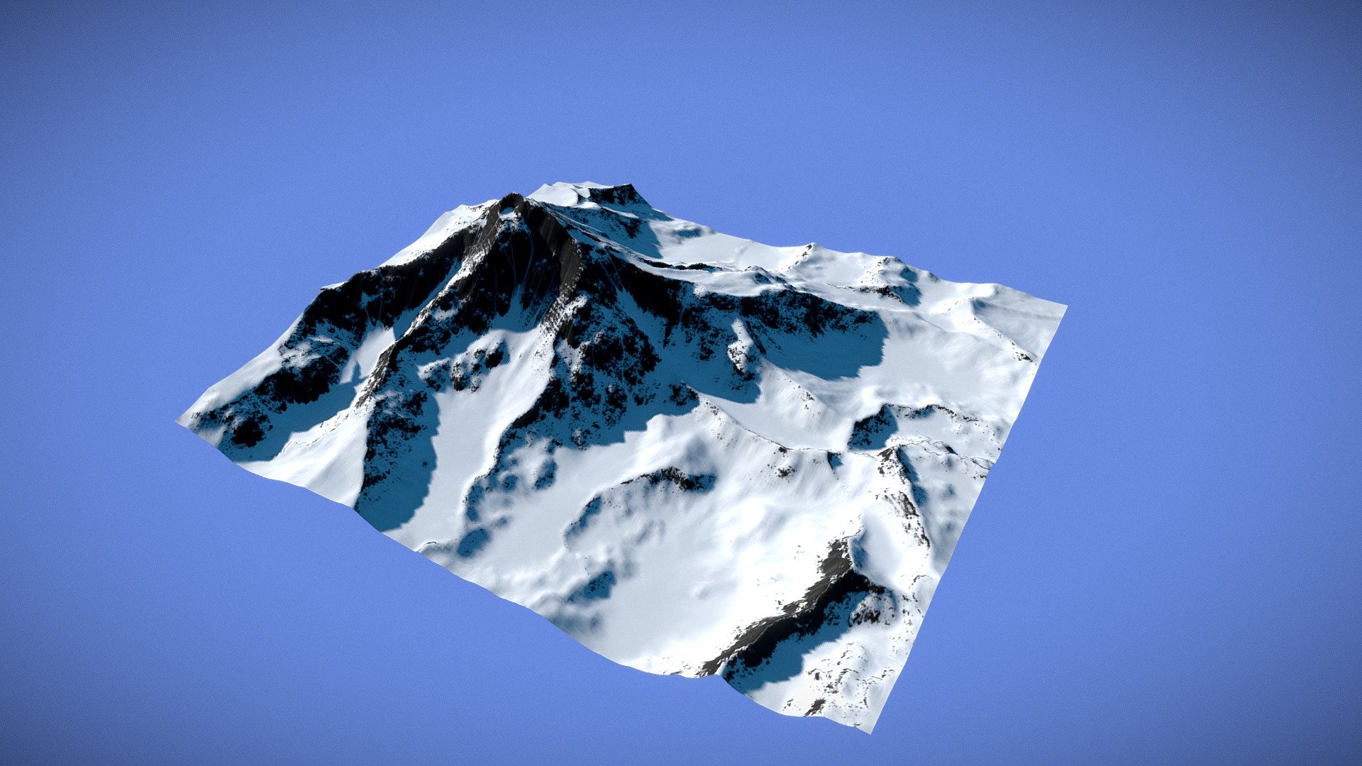 Great Mountain - Download Free 3D model by Gesy (@mrgesy) [dd826f1 ...