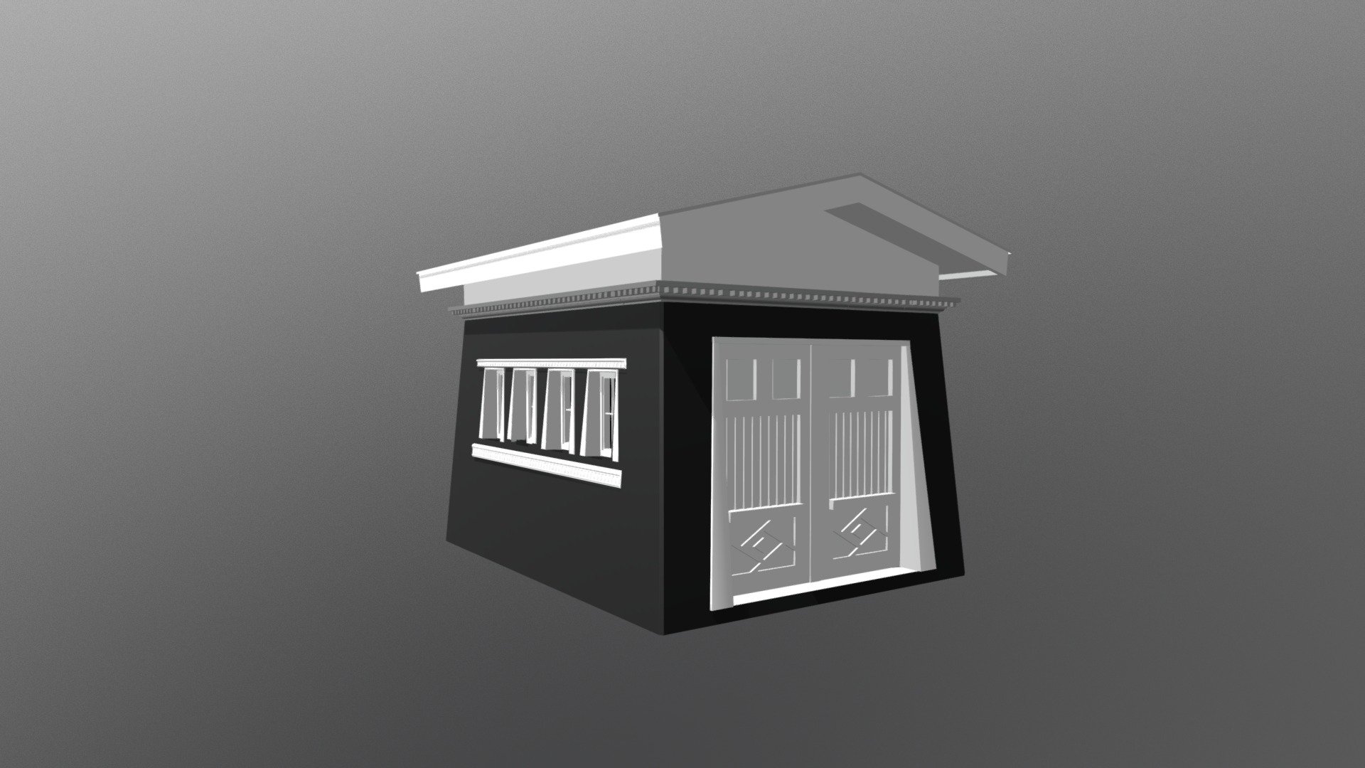 Nepal writer's studio - 3D model by virgil12 [dd83716] - Sketchfab