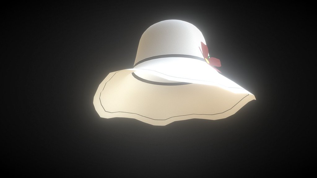 Sunday Hat - Download Free 3D model by beyondmatter [dd839a1] - Sketchfab