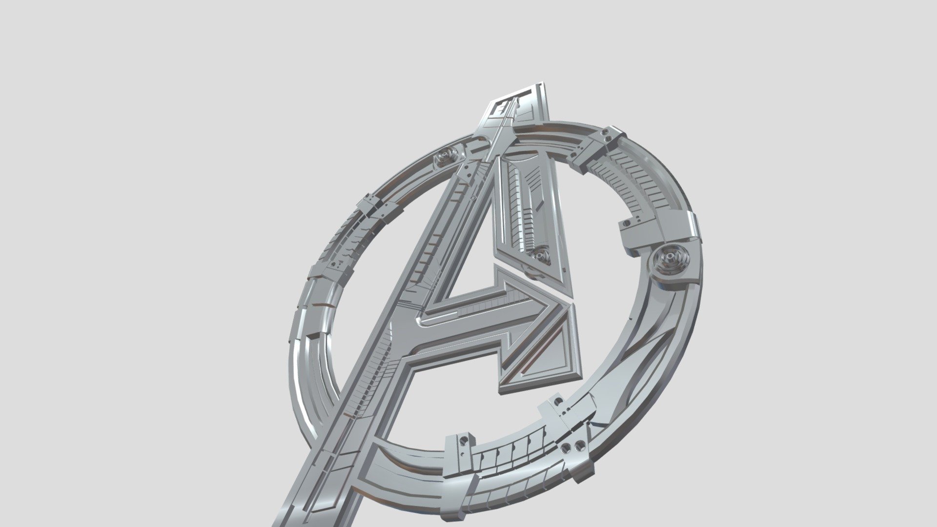 Avengers title - Download Free 3D model by aryanathanreddy [dd84176 ...