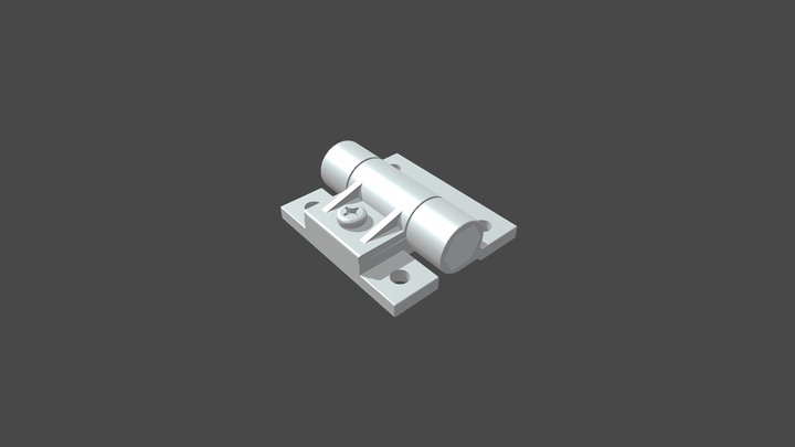 Door-hinge 3D models - Sketchfab