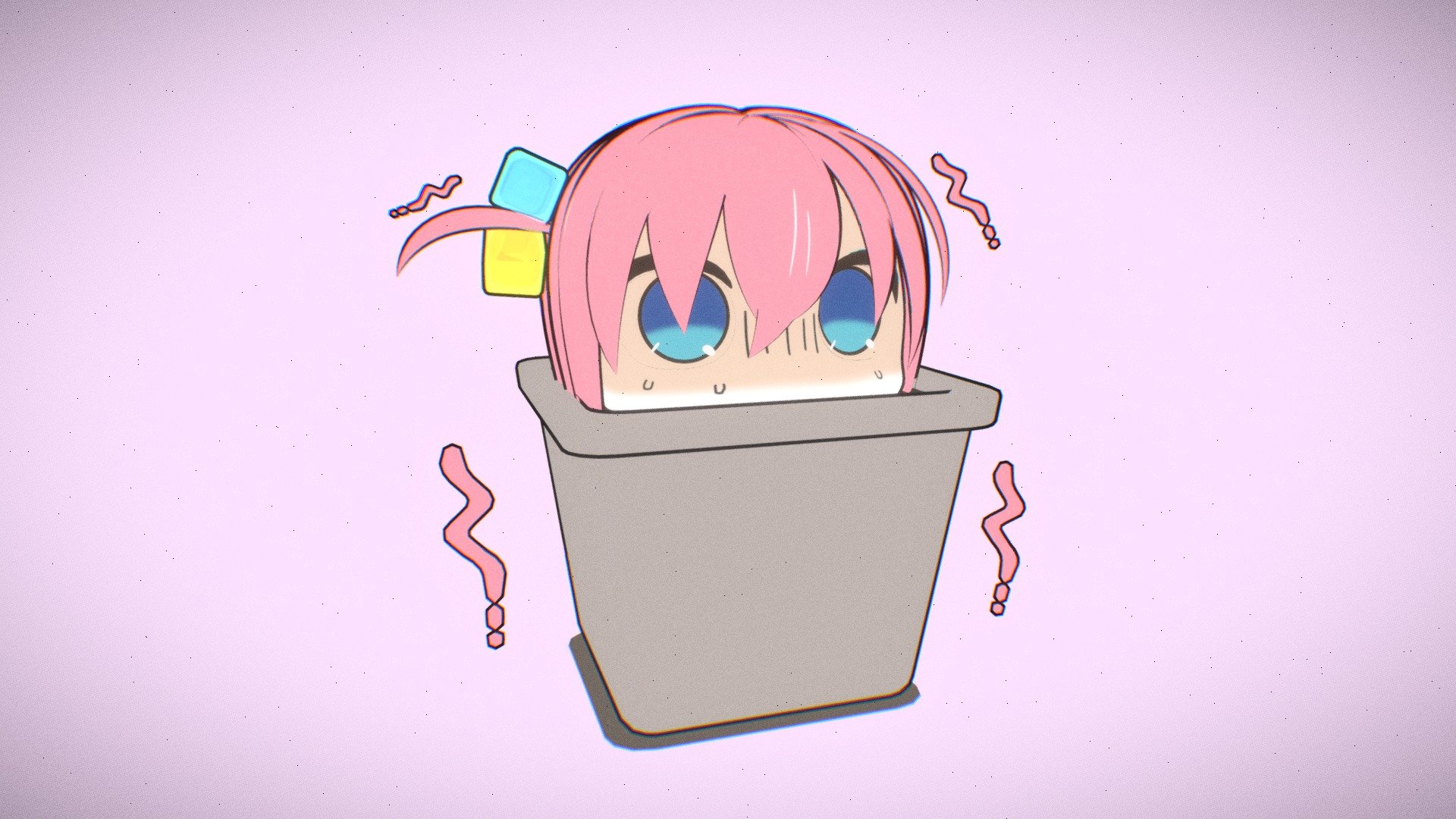 Bocchi - Bocchi the Rock - 3D model by MrLagr6 [dd87566] - Sketchfab