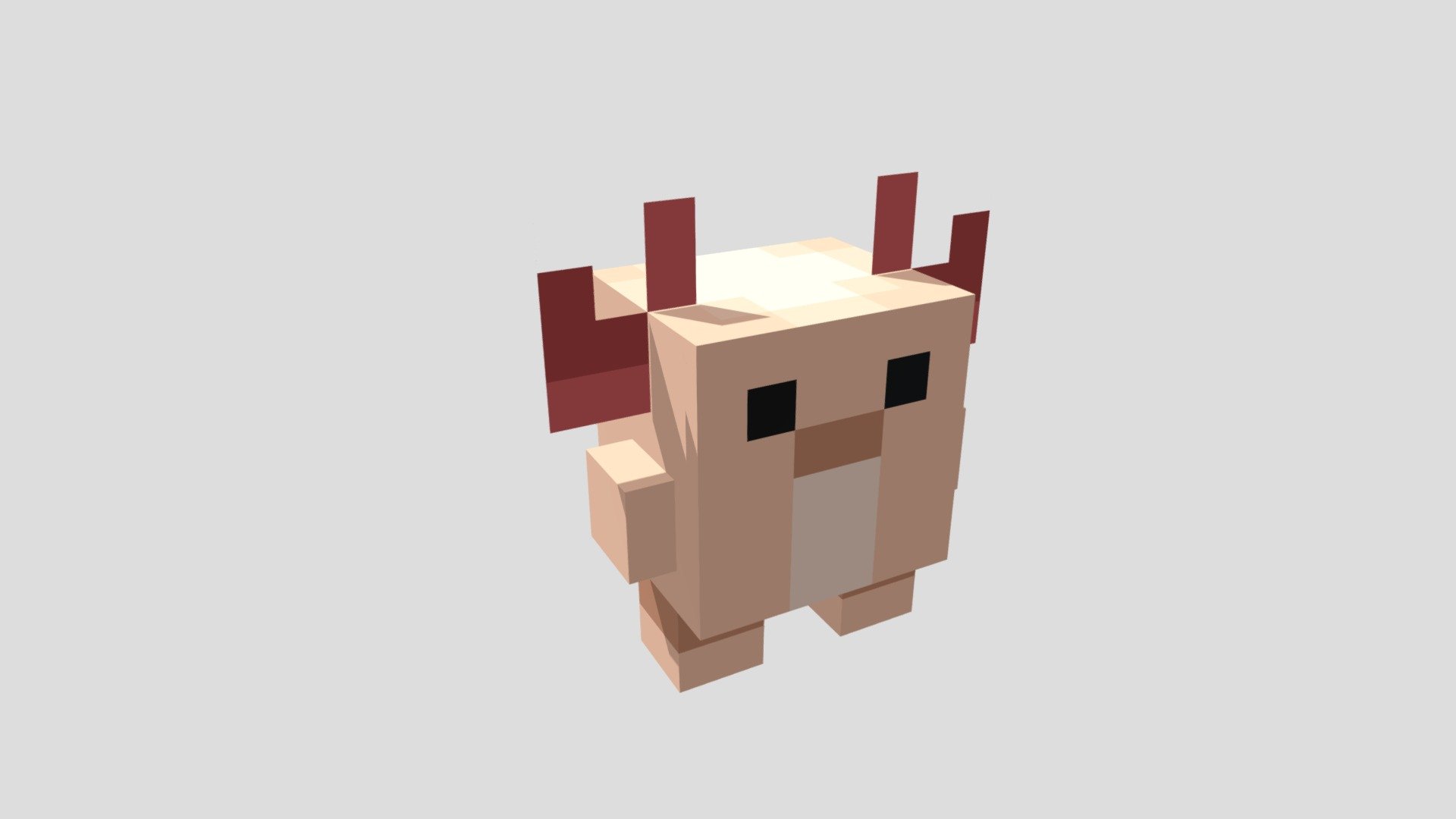Axolotl - 3D model by Blub-Blub [dd87fda] - Sketchfab