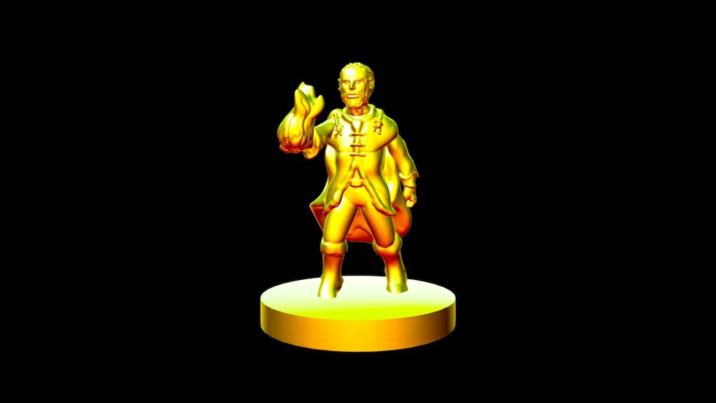 Stone Mage - 3D model by jeremy8077 [dd8844a] - Sketchfab