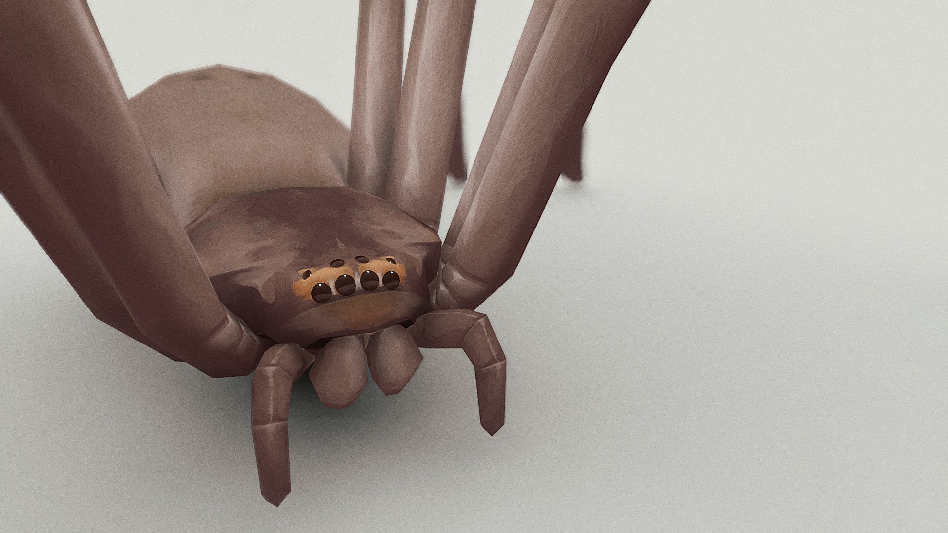 Huntsman spider - 3D model by Hanna_S (@Hanna_Silva) [dd8a41d] - Sketchfab