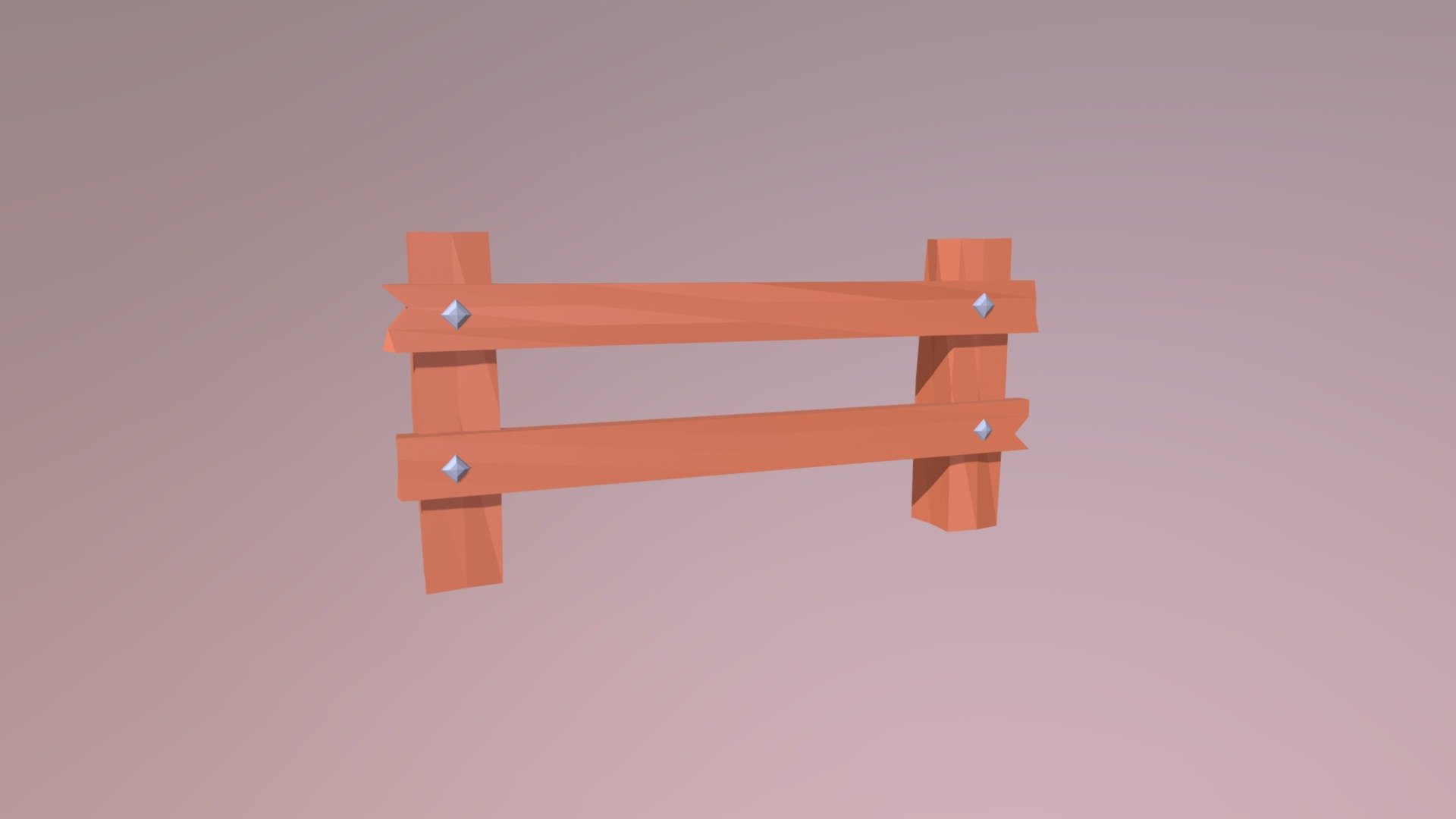 Fence Low Poly - 3D model by MalseMel [dd8a81b] - Sketchfab