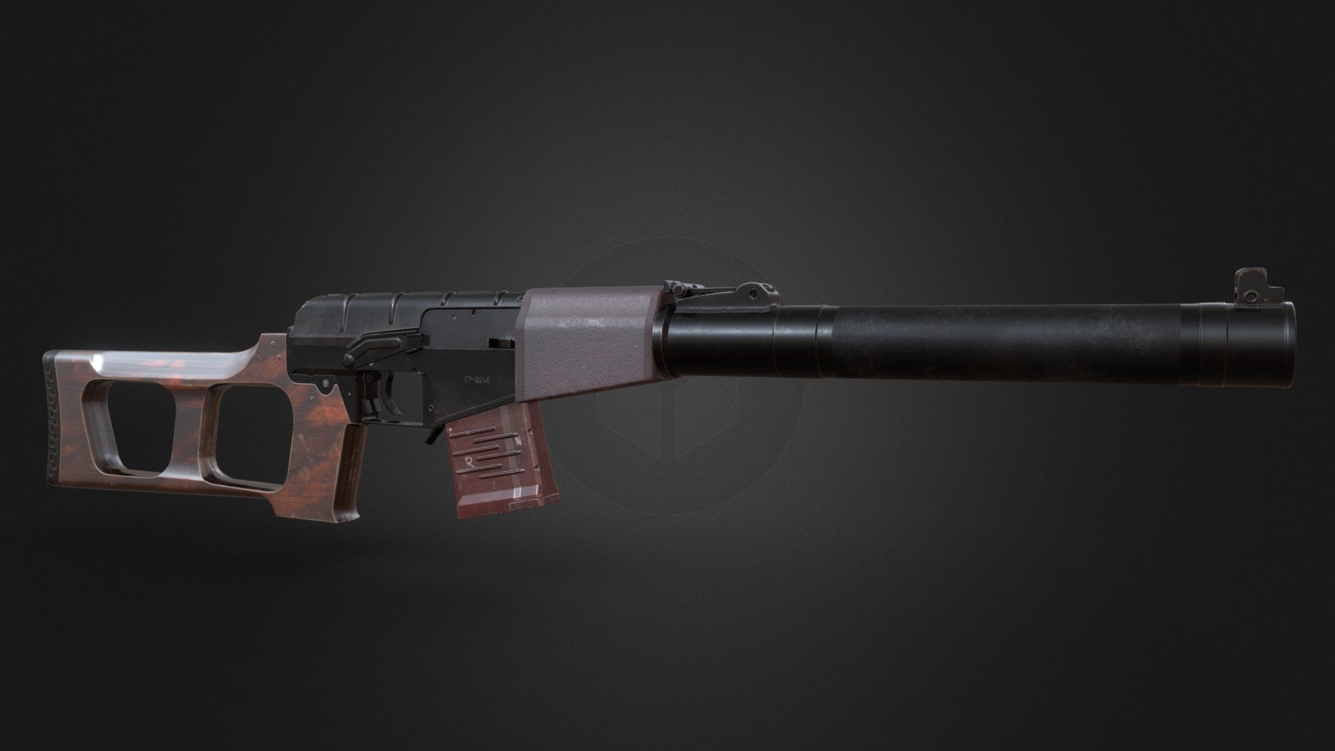 VSS Vintorez - 3D model by Kubilay Karslı (@kubilik3d) [dd8bb68] - Sketchfab