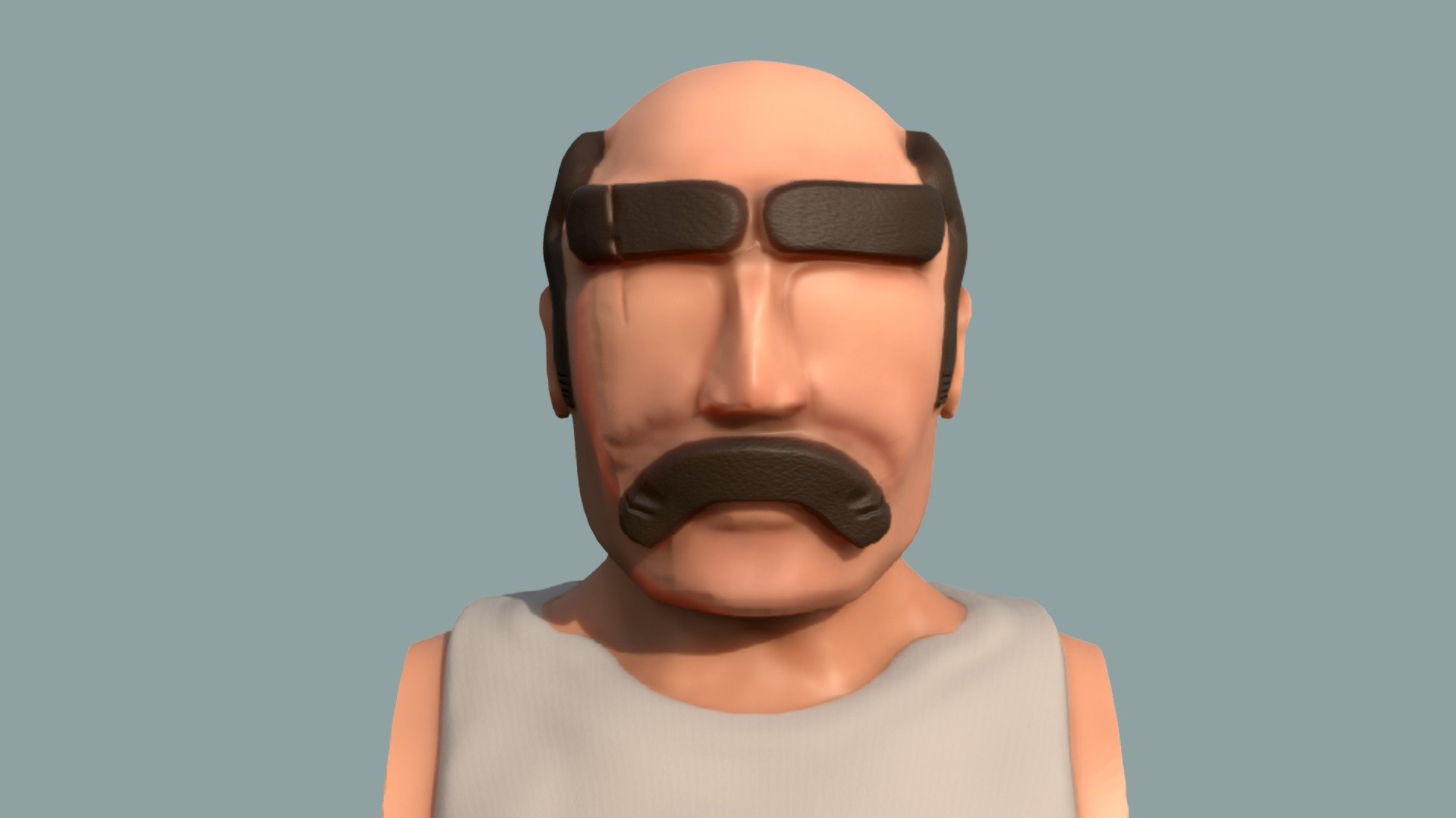 Clash of Clans Character Bust - 3D model by sk1nny [dd8e31e] - Sketchfab