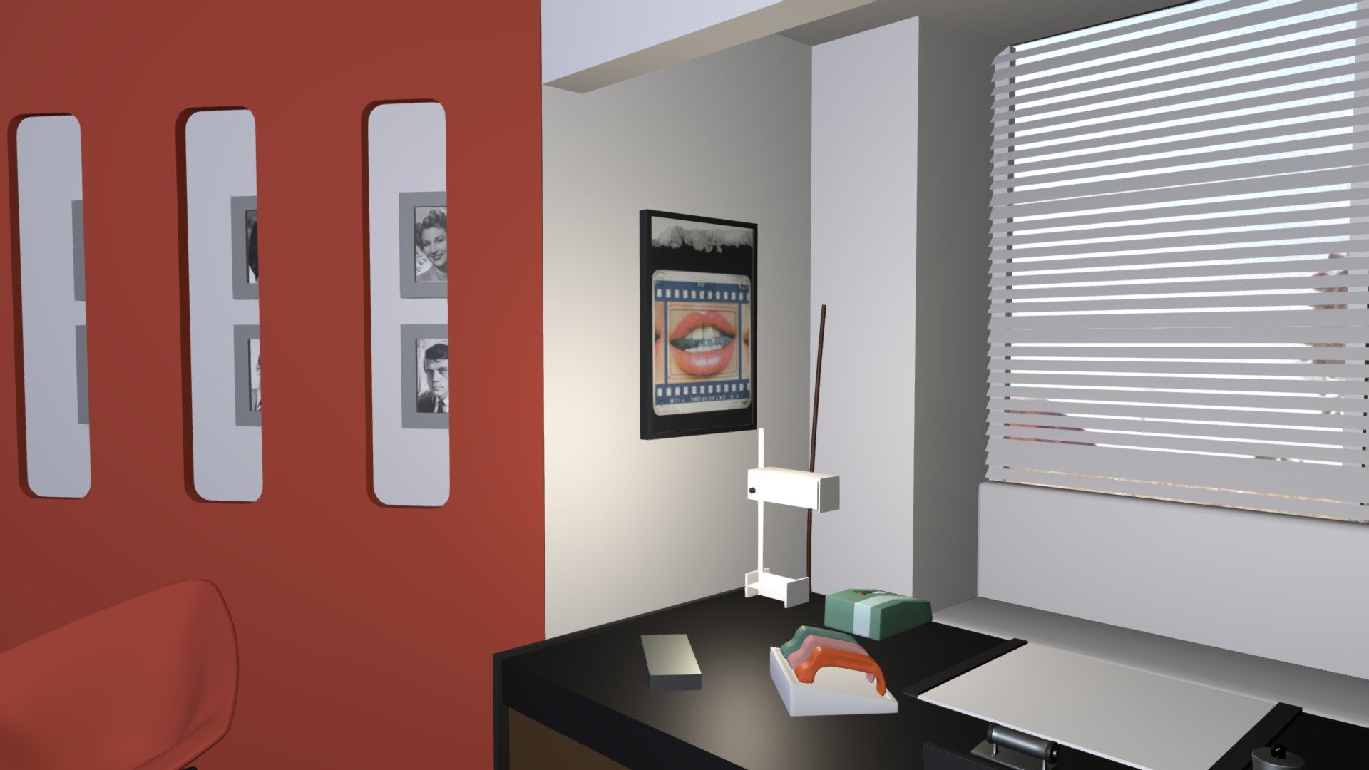 Ed Straker official office - UFO - 3D model by Ralph's Workshop ...