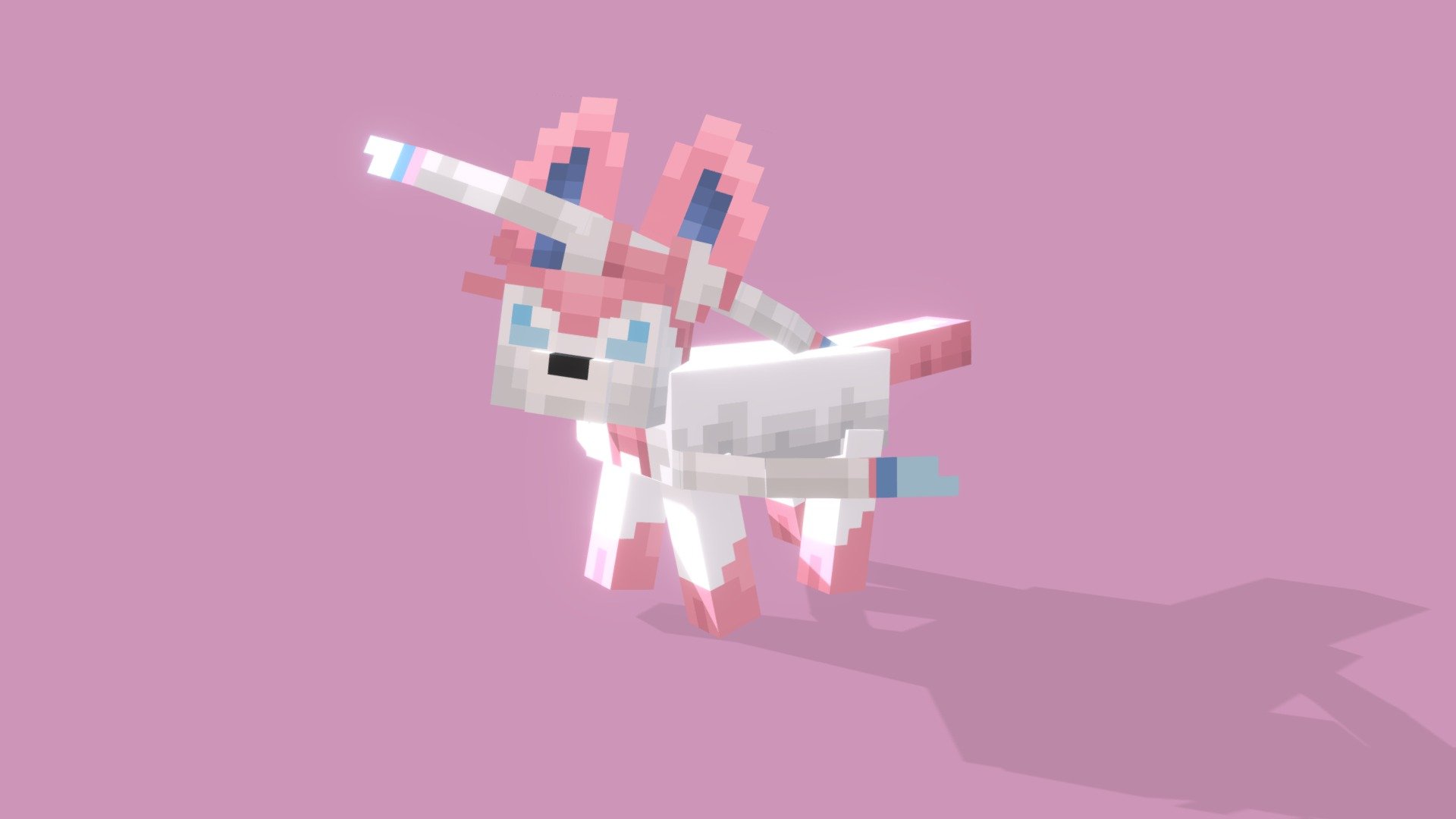 Sylveon - 3D model by LandyStudio (@landy48465) [dd906a6] - Sketchfab