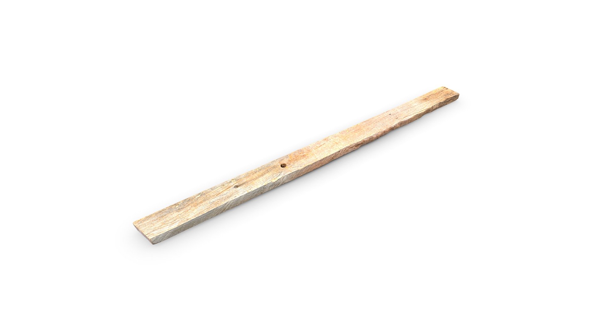 Long Wooden Plank - 3D model by RawCatalog.com (@rawcatalog) [dd910e8 ...