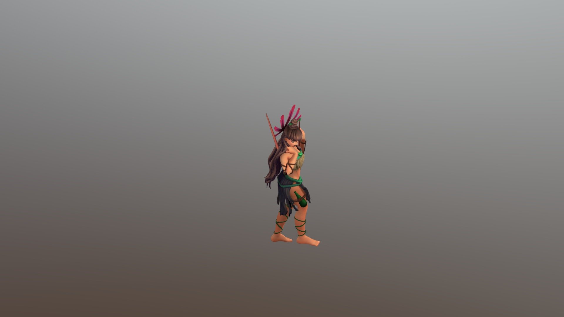 Kotiro 001 - 3D model by dreamatrix [dd9148a] - Sketchfab