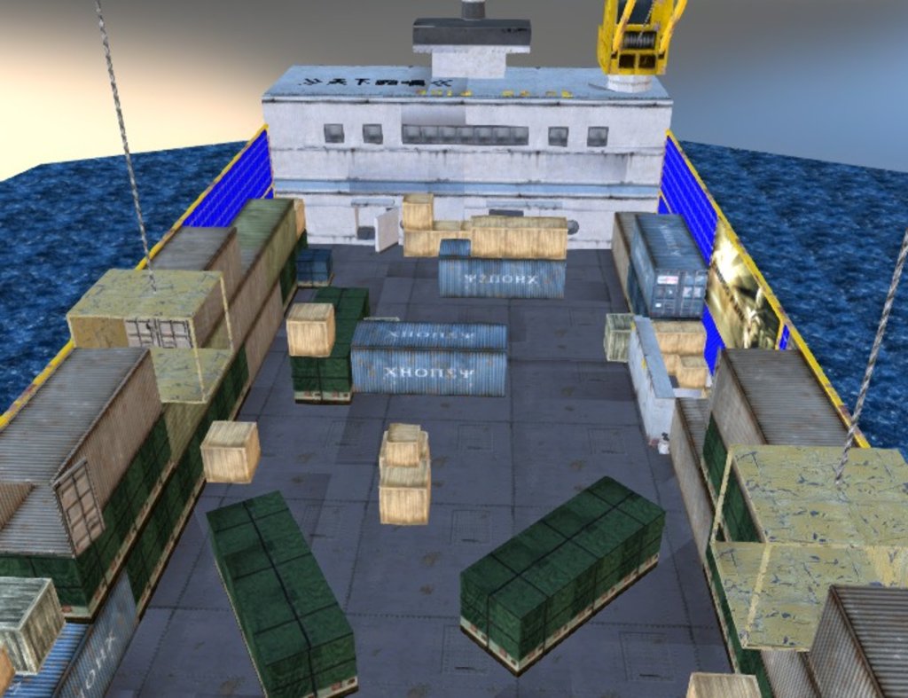 Transport Ship Map CrossFire - Download Free 3D model by Macroland ...